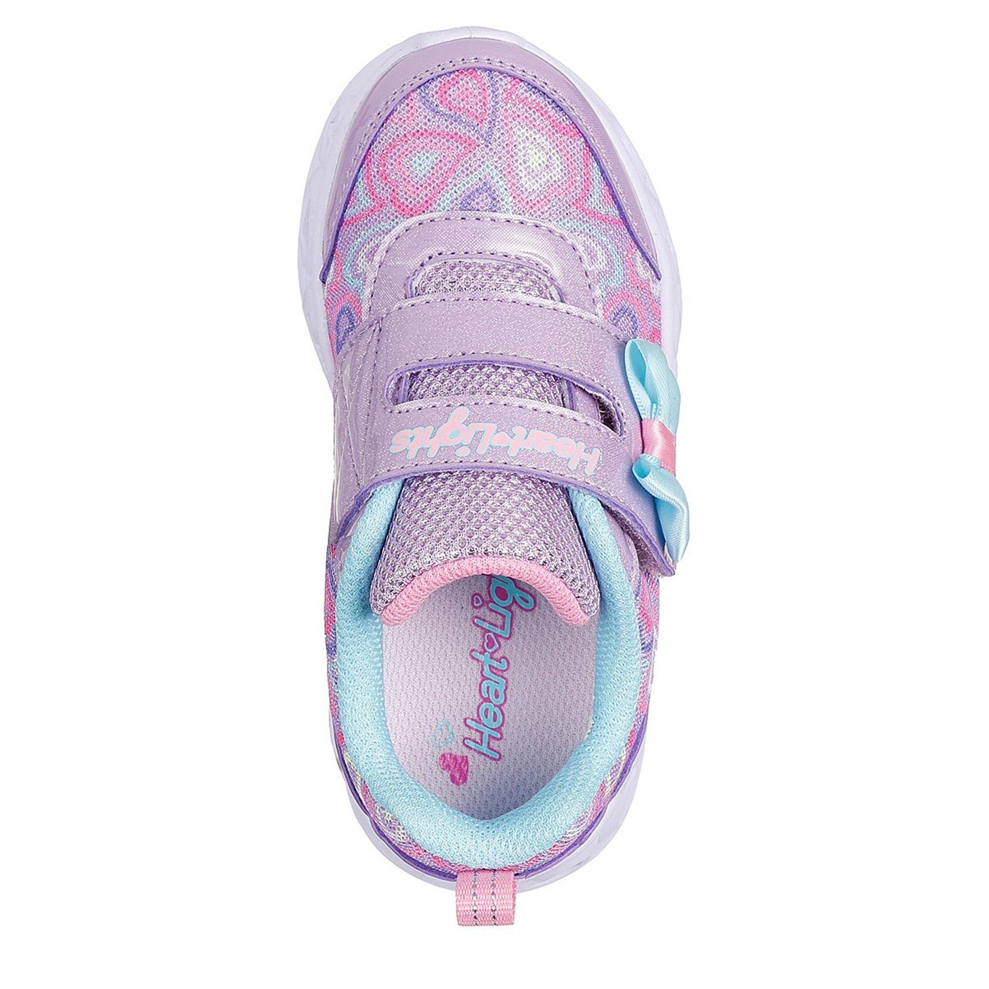 Skechers | Heart Lights - Boogie Land Light Up Trainers Girls | Nylon ...