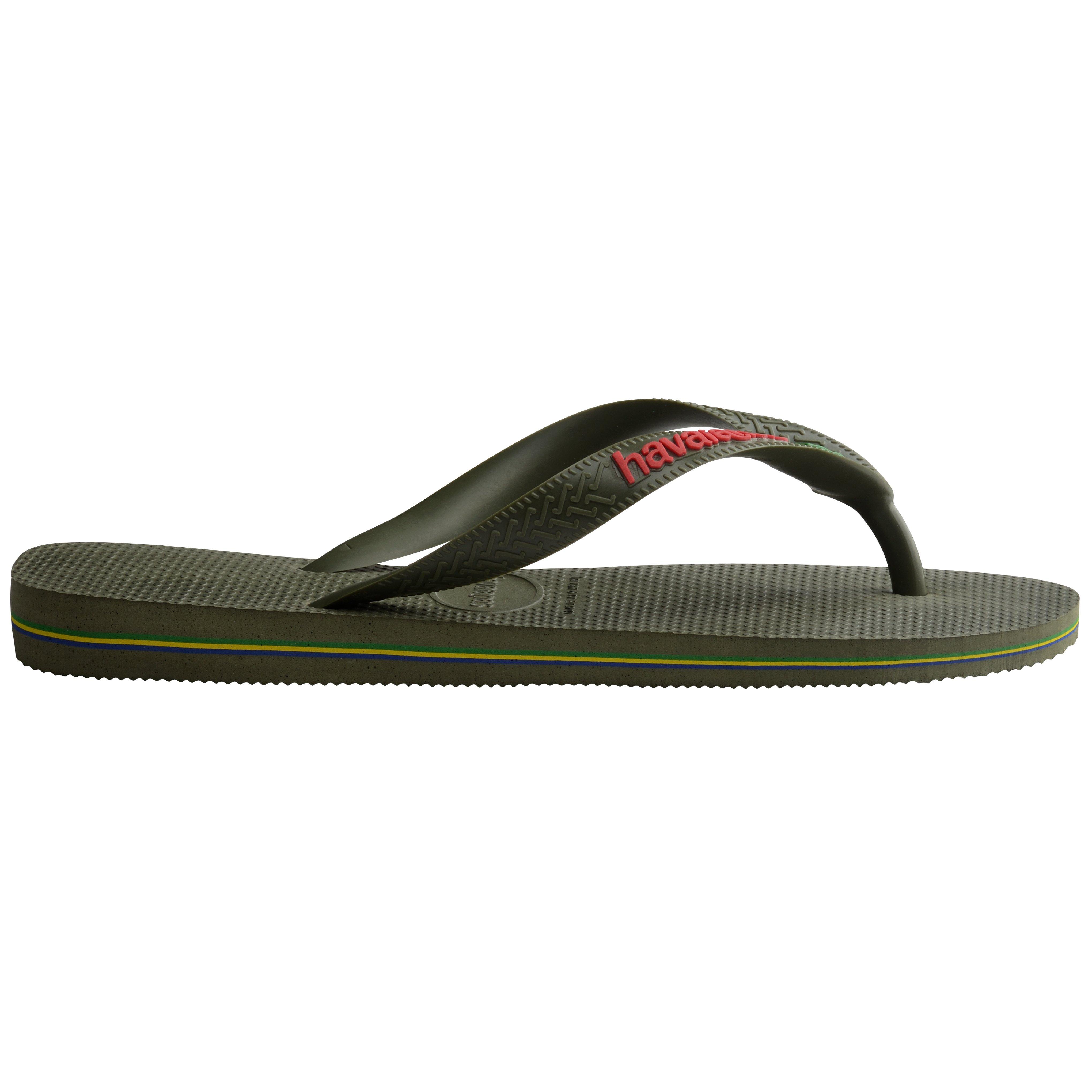 Havaianas Kids' Brasil Logo Rose Gum Flip Flops | Sports Direct
