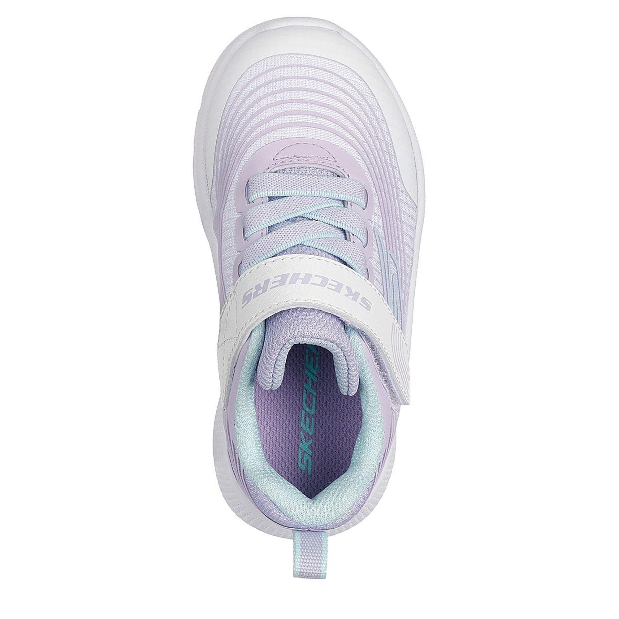 Skechers | Gore And Strap Ombre Sparkle Mesh S Runners Girls | Runners ...