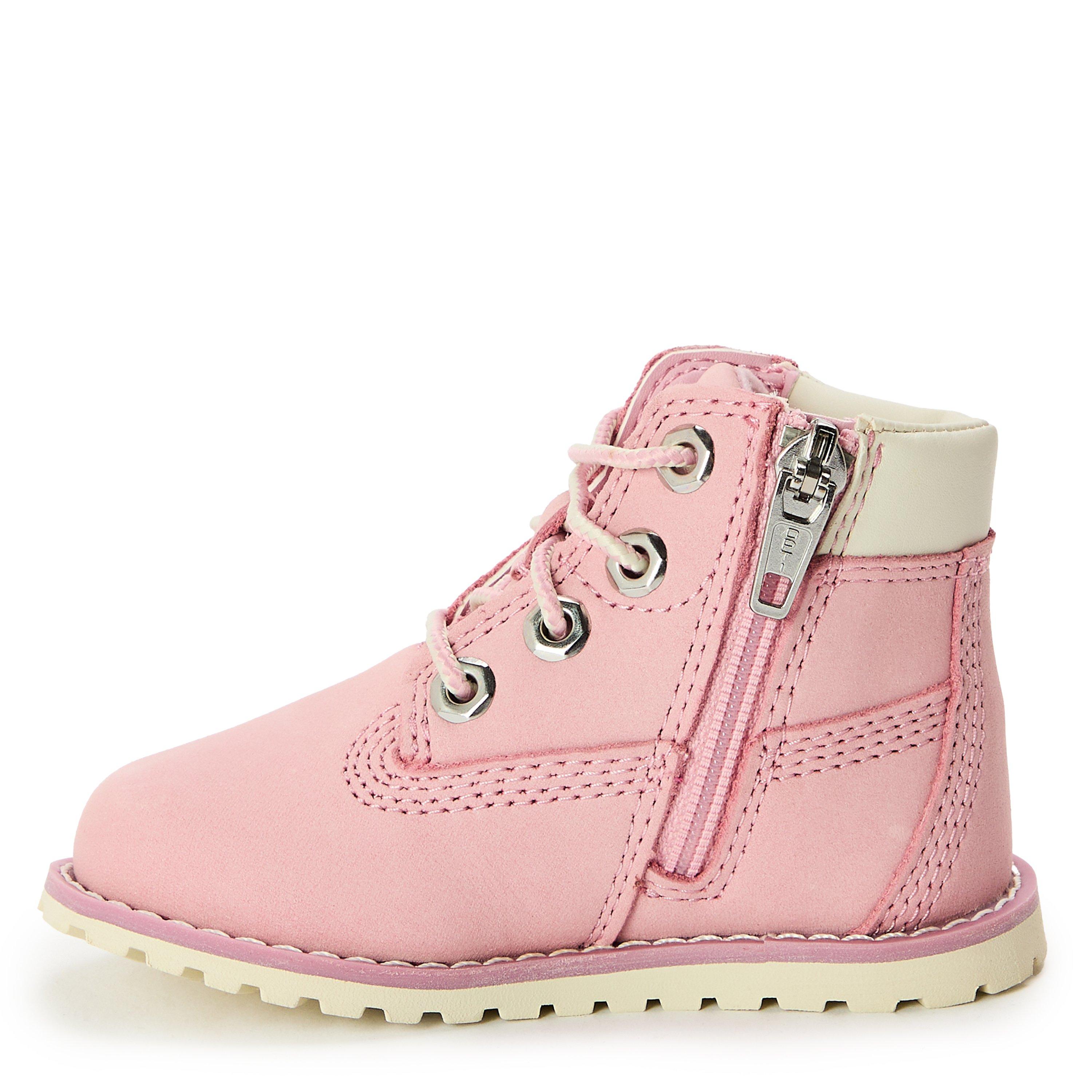 Timberland | Pokey Pine Mid Lace Up With Zip Boo | Flat Ankle Boots ...