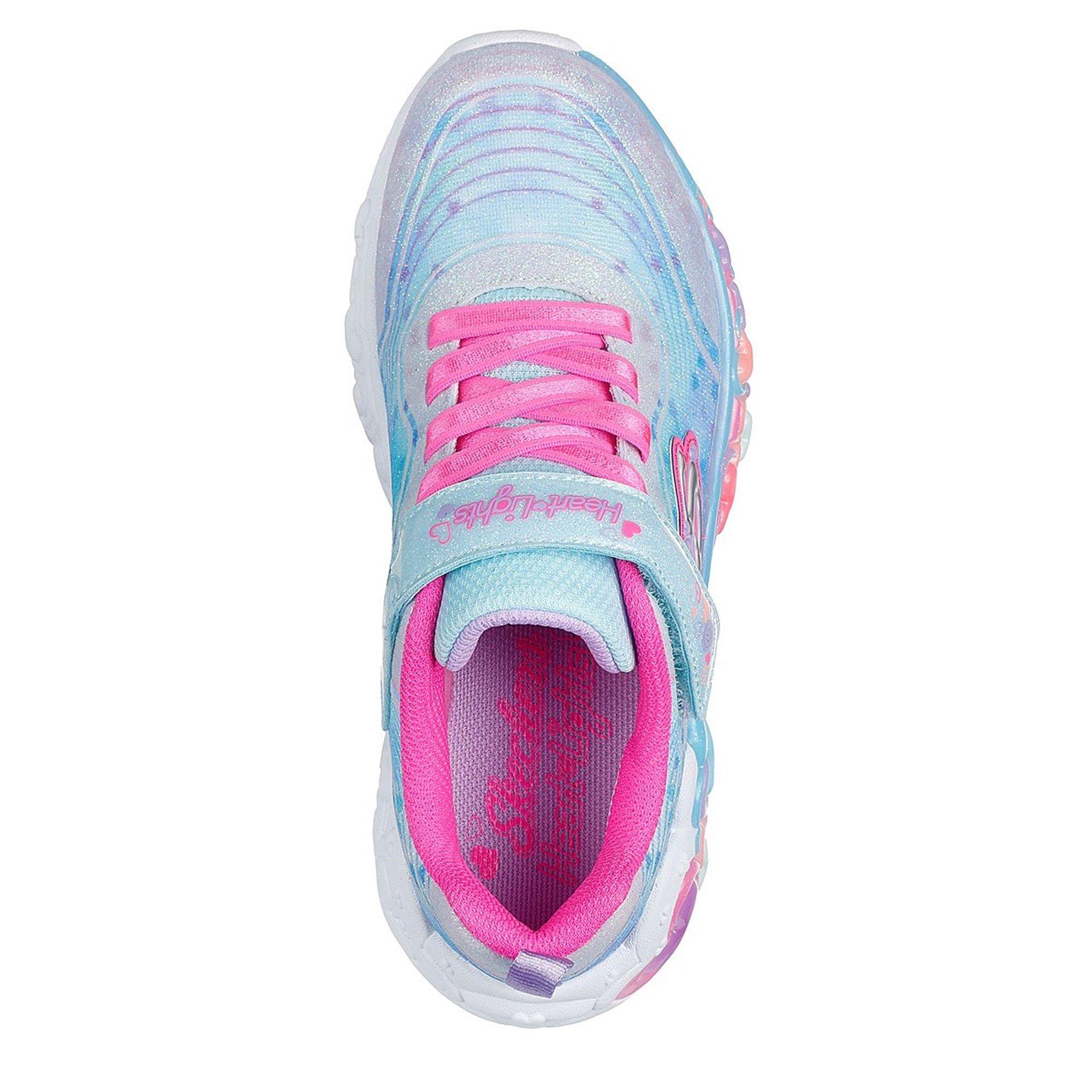 Skechers | Skechers Eternal Heart Lights Light Up Trainers Girls ...
