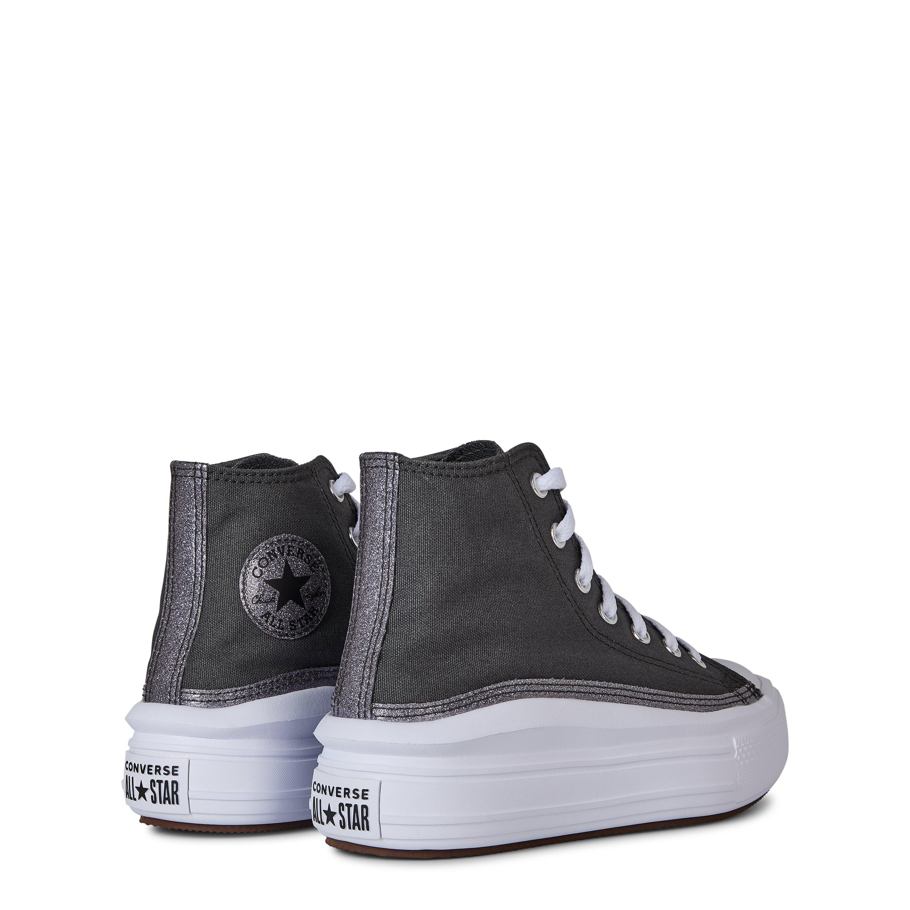 Converse Lifestyle | All star Move Hi Glitter Trainers Childrens ...