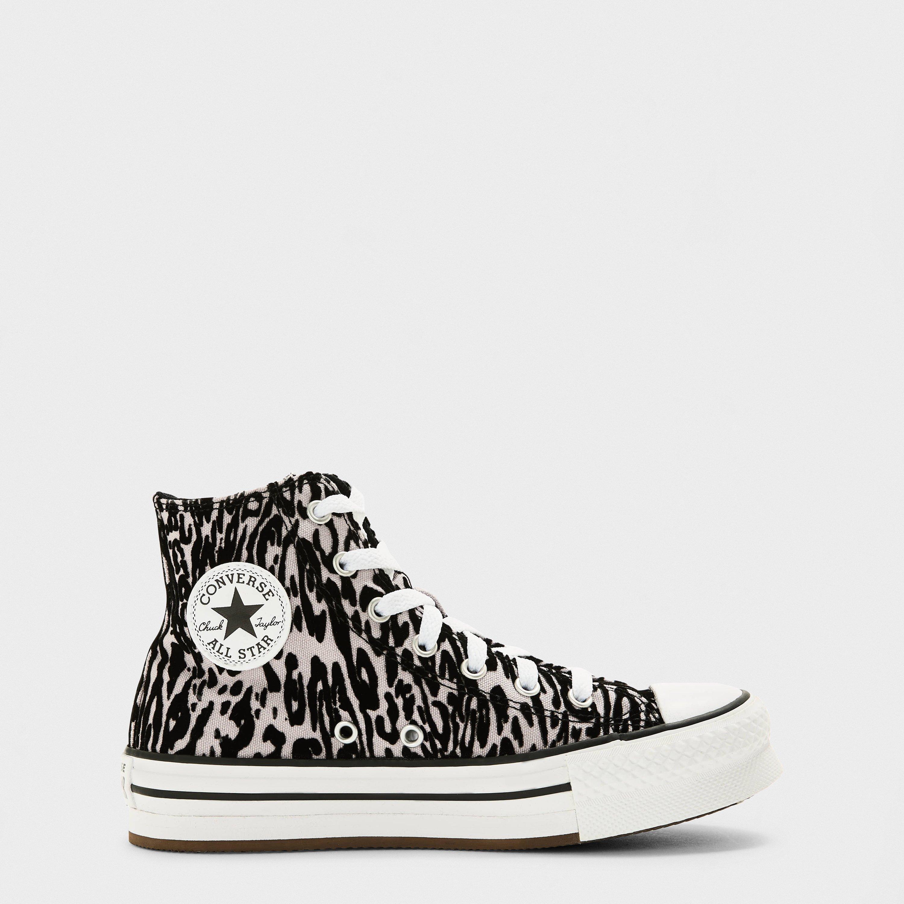 Converse Lifestyle Kids' Lift Print Canvas High-Top Trainers | USC