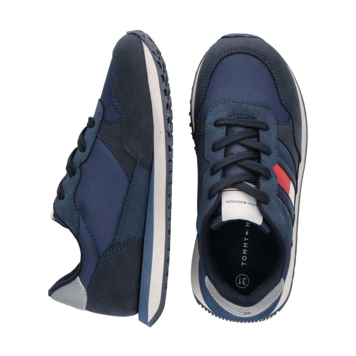 Boys Flag Low Top Trainers
