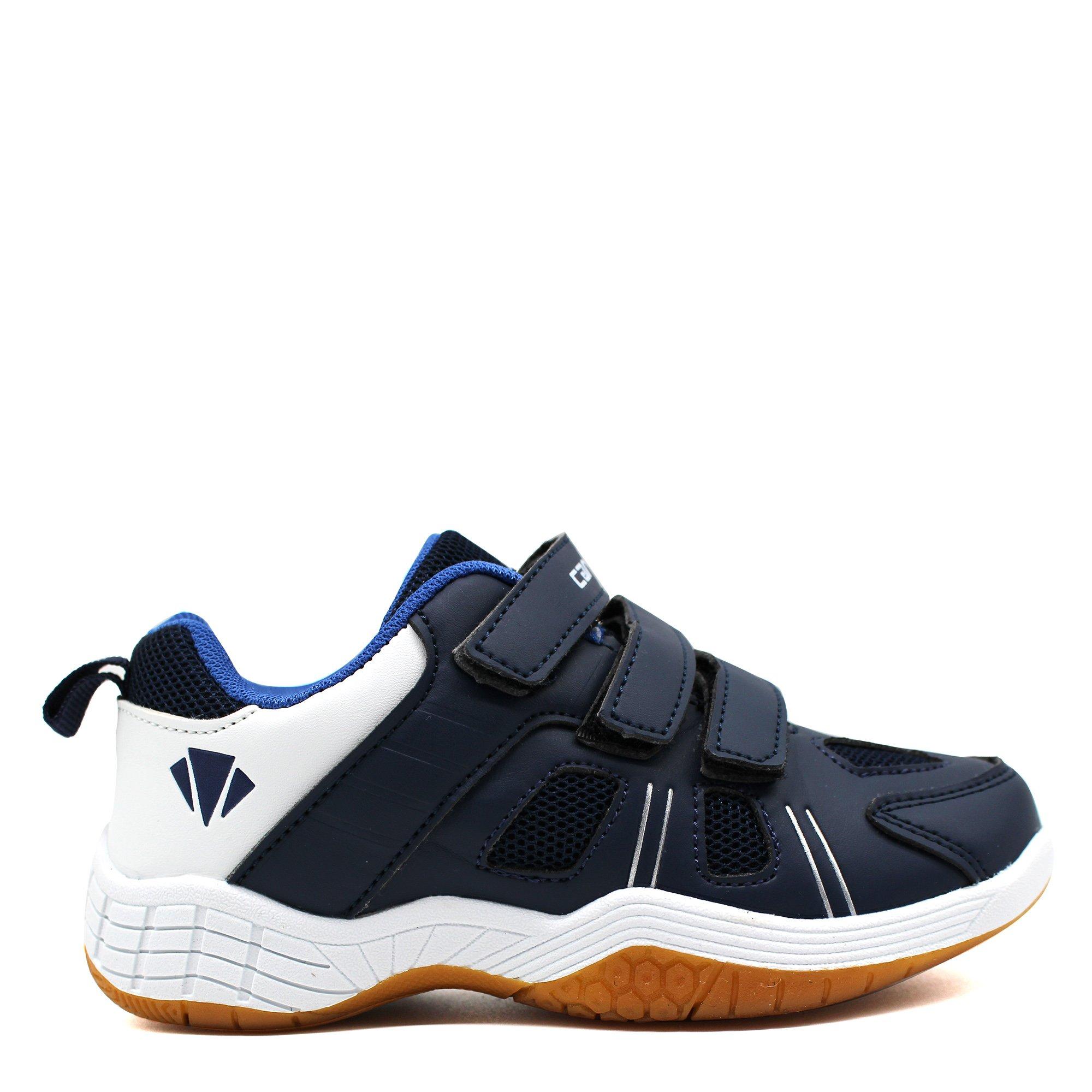Carlton | Kids Indoor Hook and Loop Badminton Trainers | Badminton ...