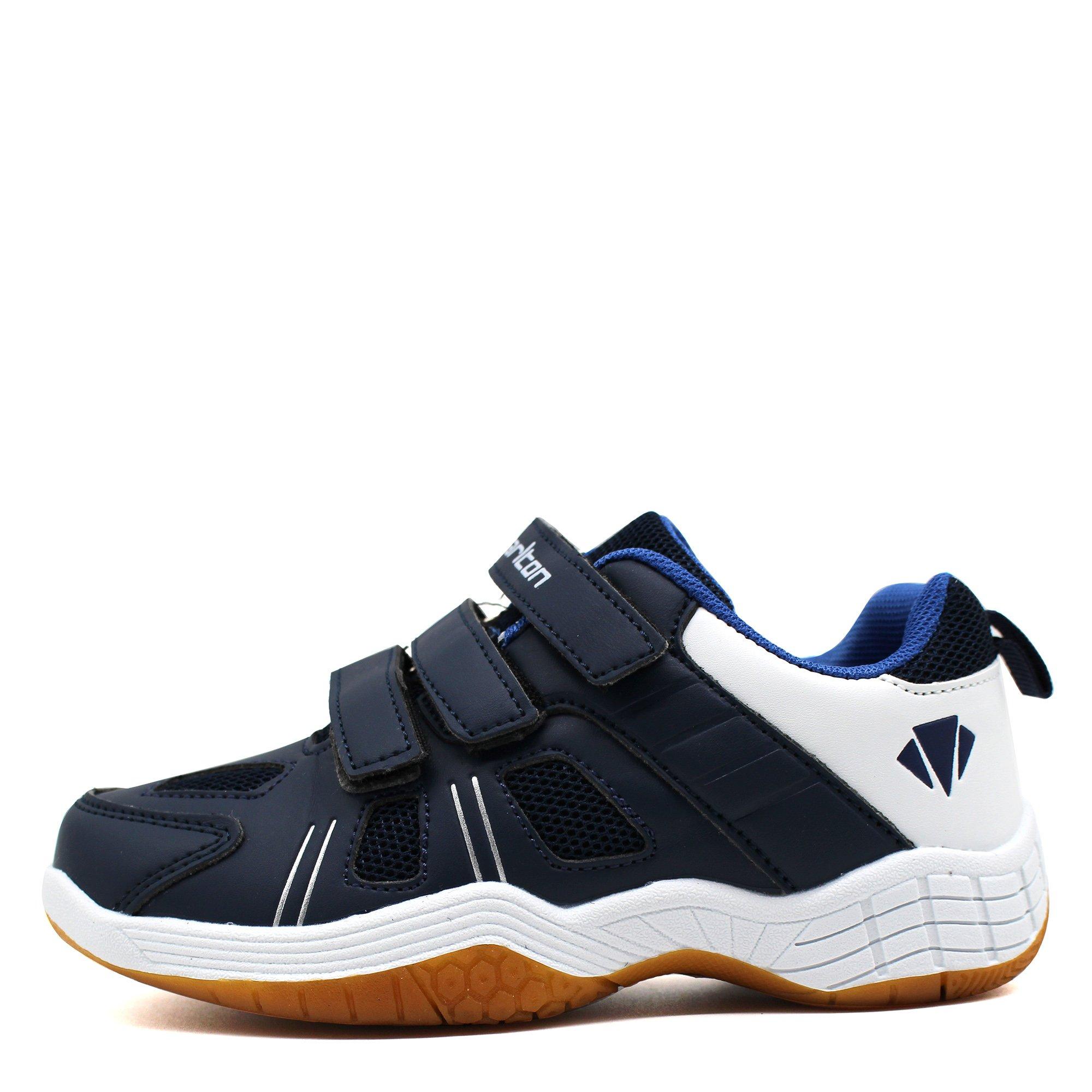 Carlton | Kids Indoor Hook and Loop Badminton Trainers | Badminton ...