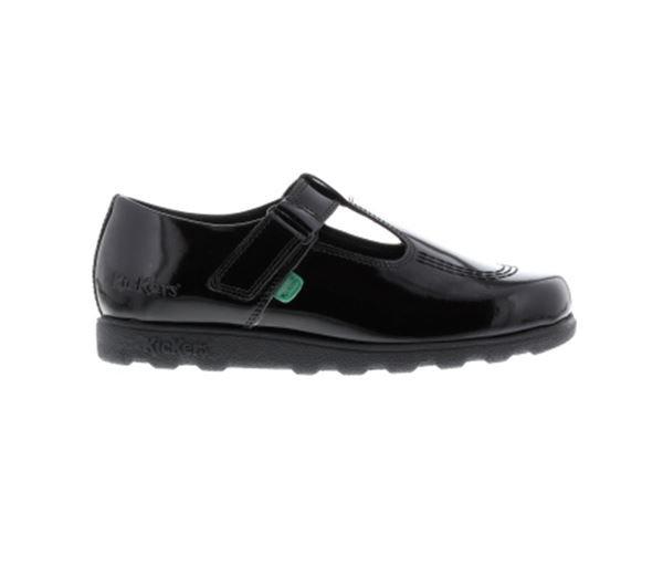 Kickers Fragma T Bar Junior Girls Shoes | USC