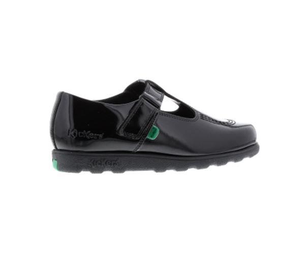 Kickers Fragma T Bar Junior Girls Shoes | USC