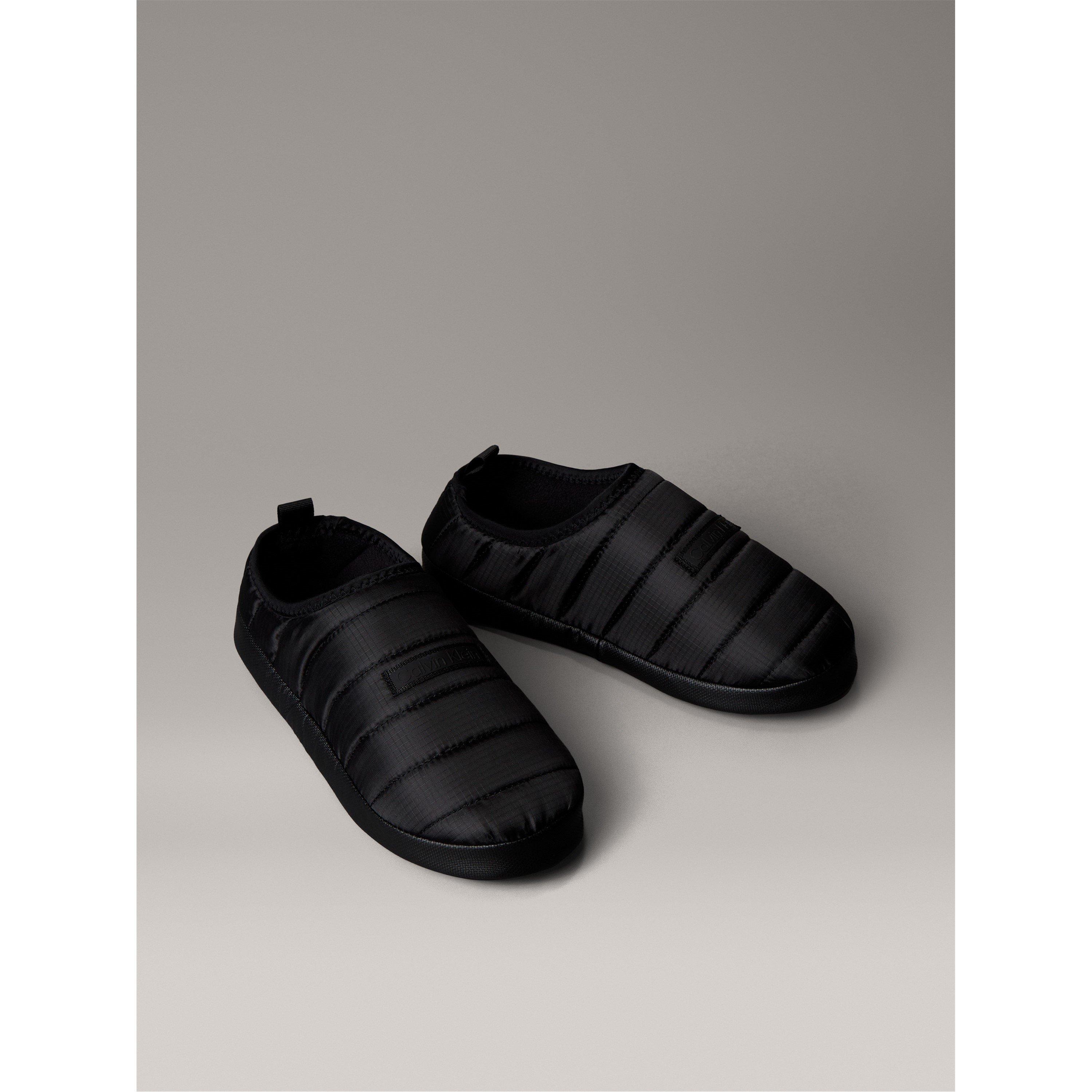 Calvin Klein Lifestyle | Men's Puffer Moccasin Slippers | Moccasin ...
