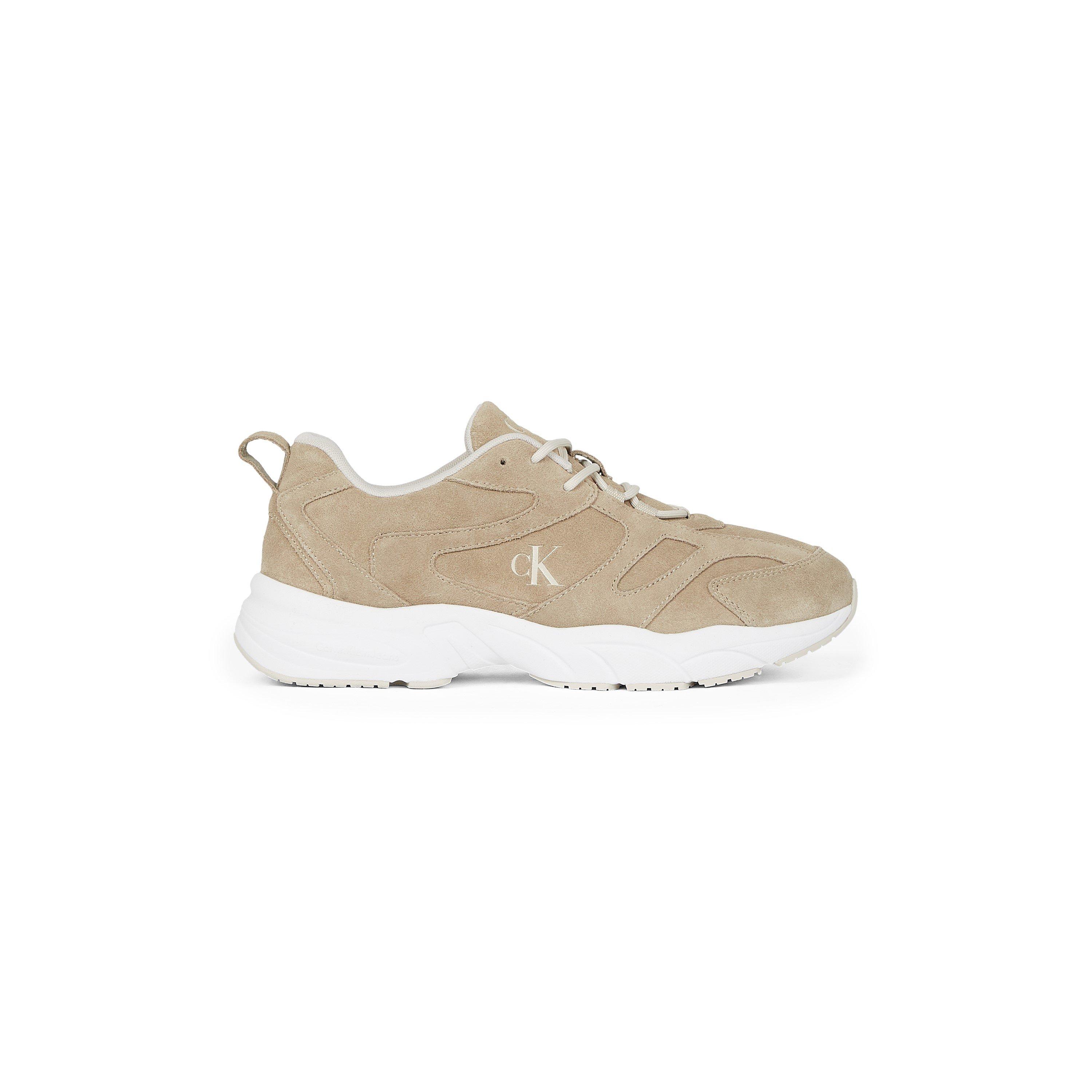 Calvin Klein Jeans Men's Retro Tennis Low Mixed Media Runners | FRASERS