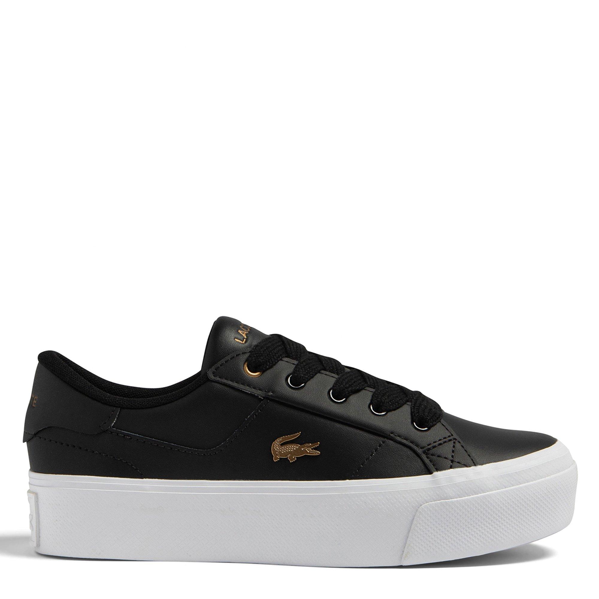 Lacoste Ziane Platform Leather Womens Shoes Platform Trainers Sports Direct MY