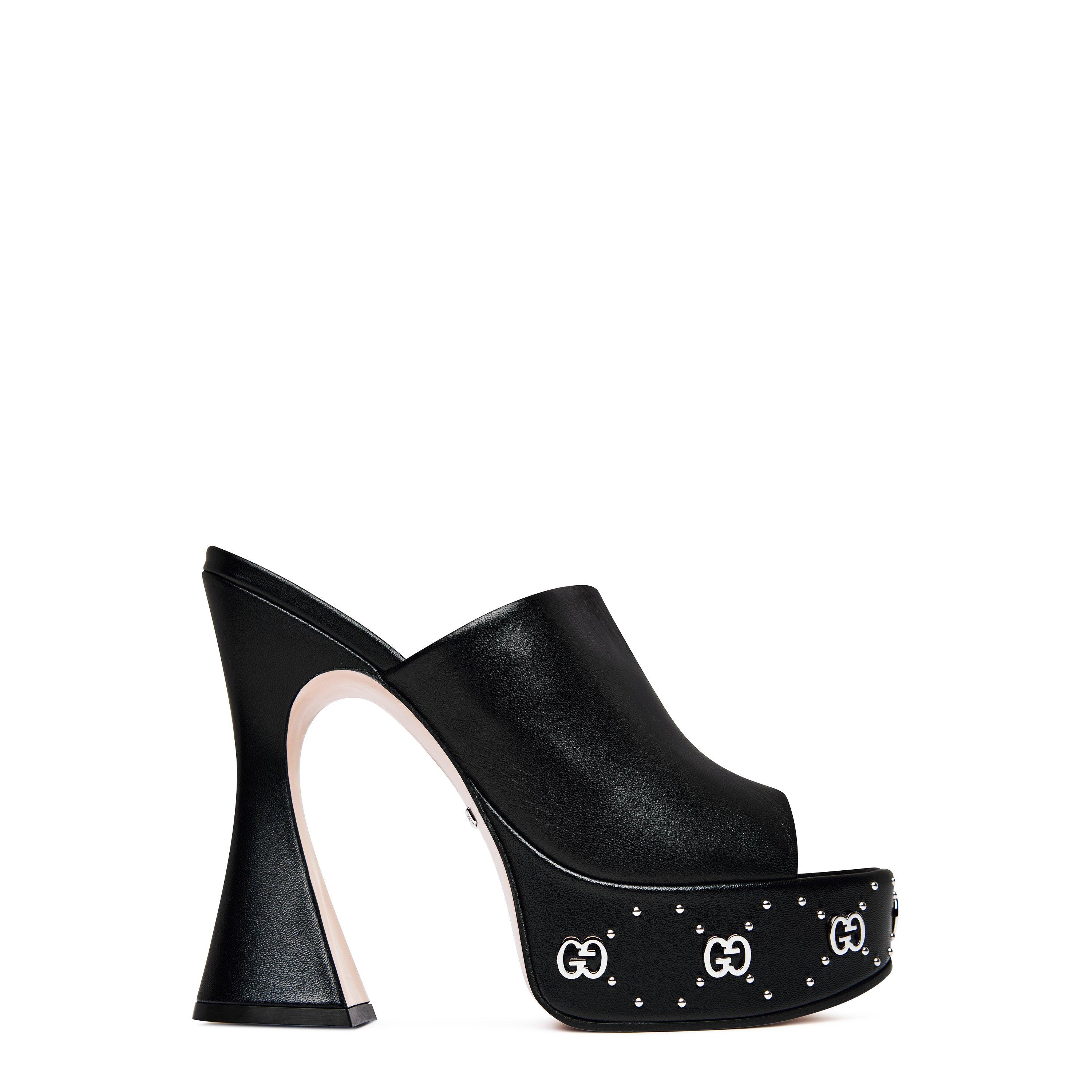 Gucci platform slide store