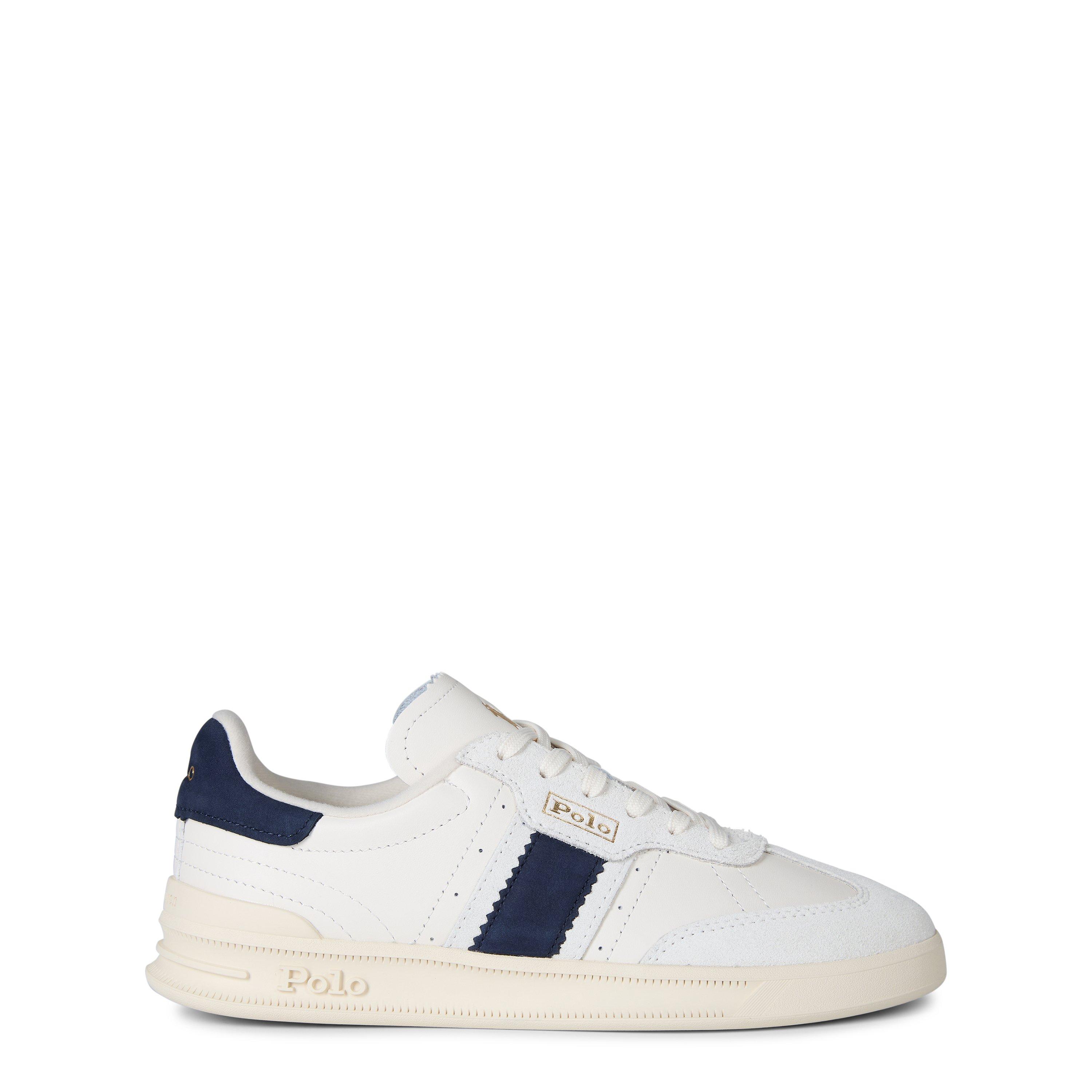 Polo Ralph Lauren | Women's Leather Court Trainers | Court Trainers | USC