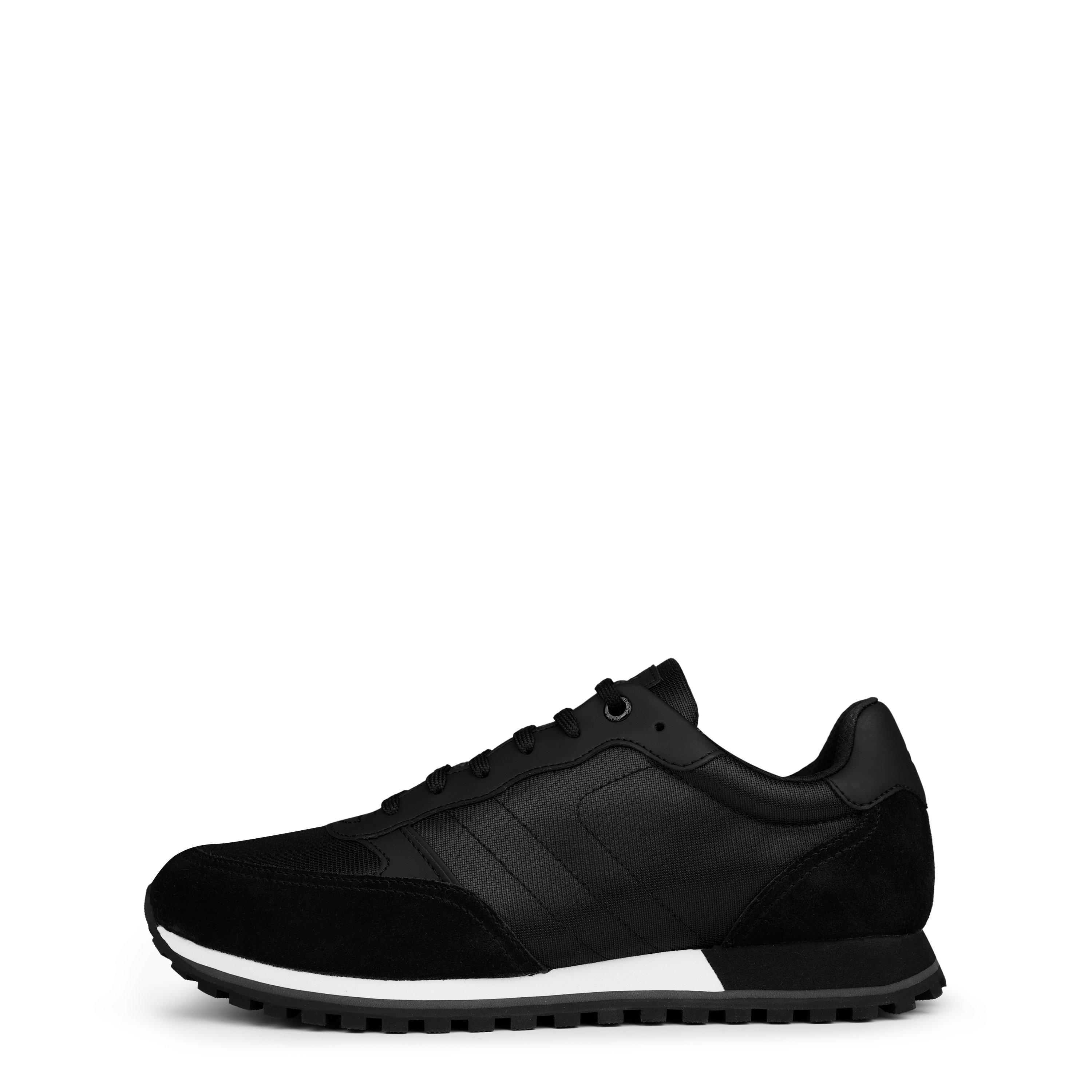 Boss | Men's Parkour Textured Leather Memory Foam Runners | Runners | USC