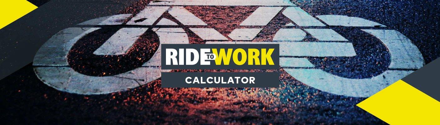 Ride to work - savings calculator