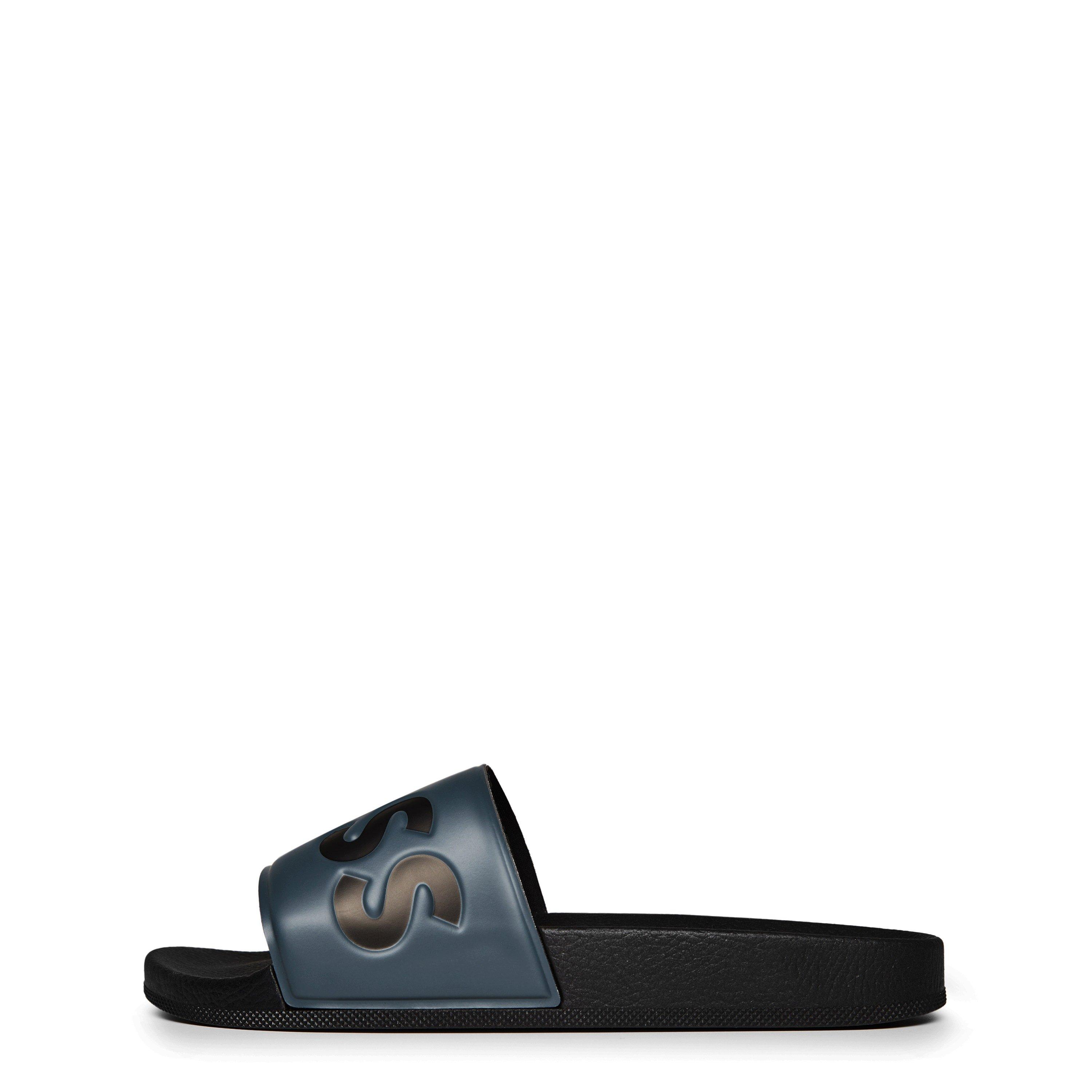 Mens boss sliders store