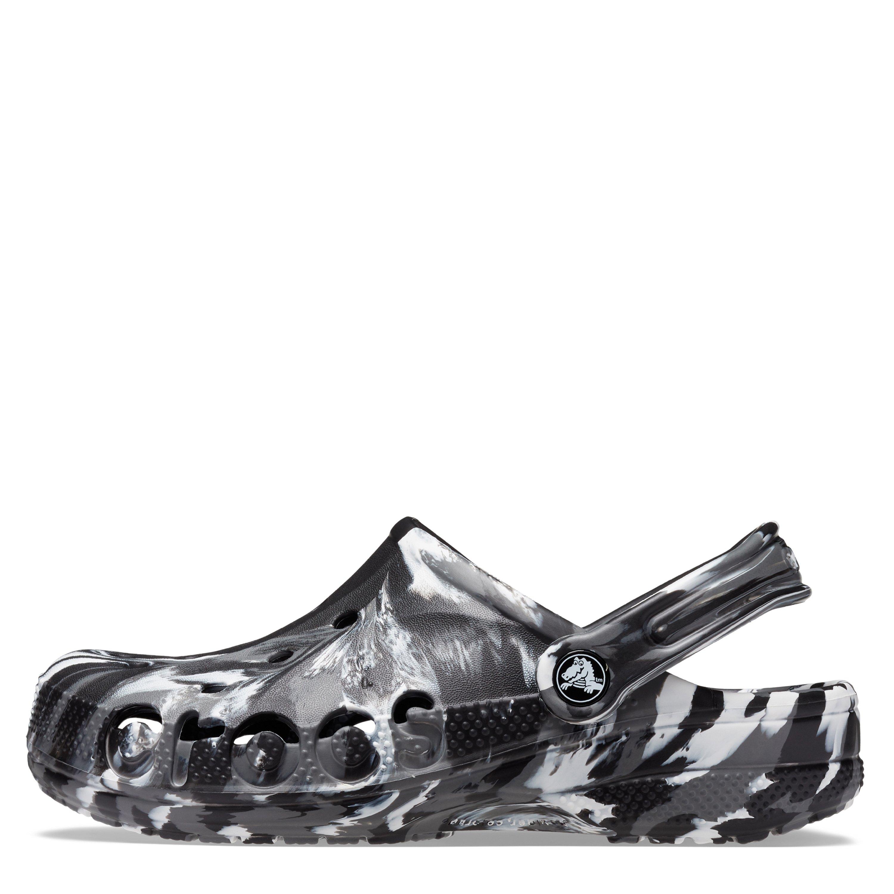 Crocs Baya Marbled Clogs Mens | Sports Direct