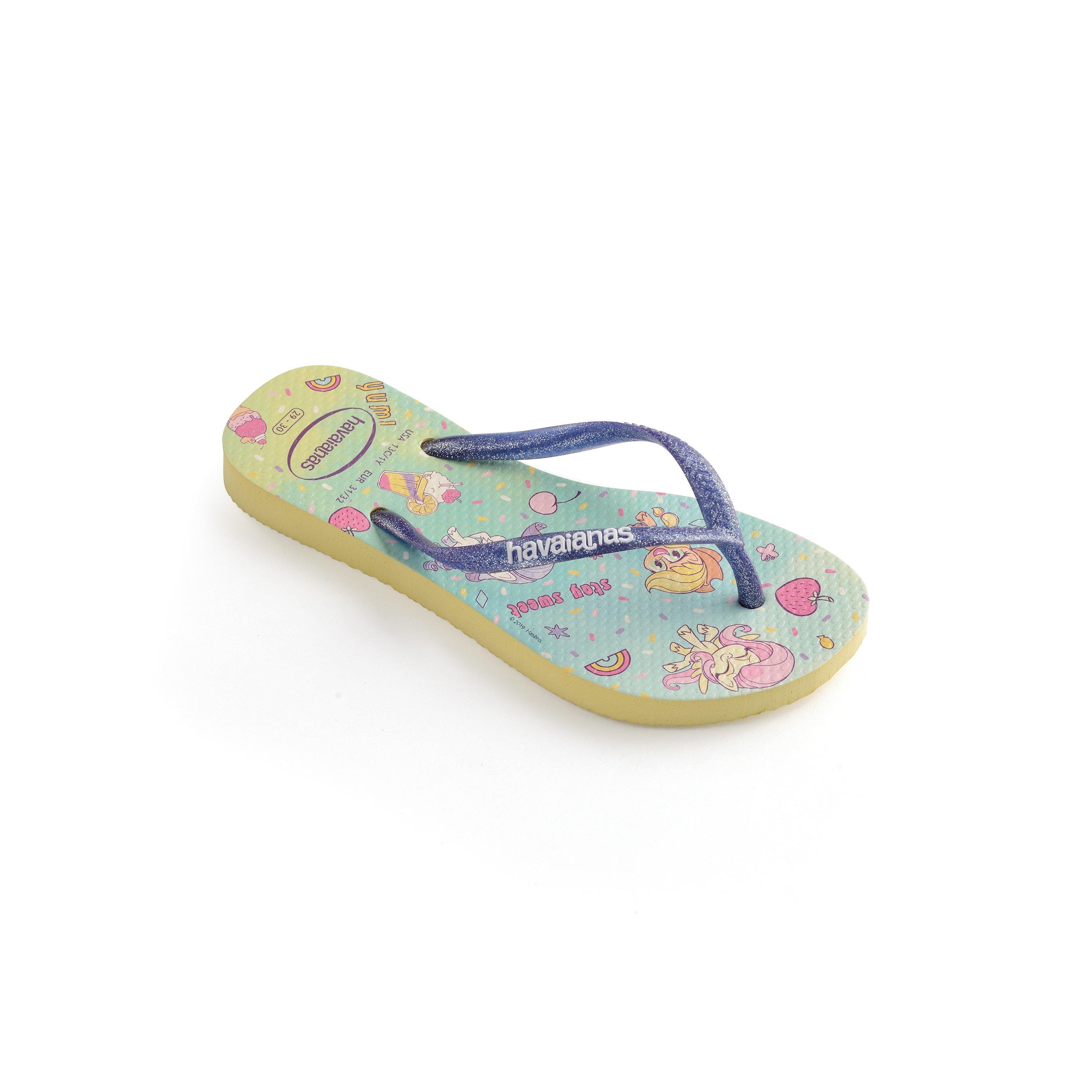 Havaianas | Hav. Kids Slim My Little Pony Lemon Flip Flops Womens ...
