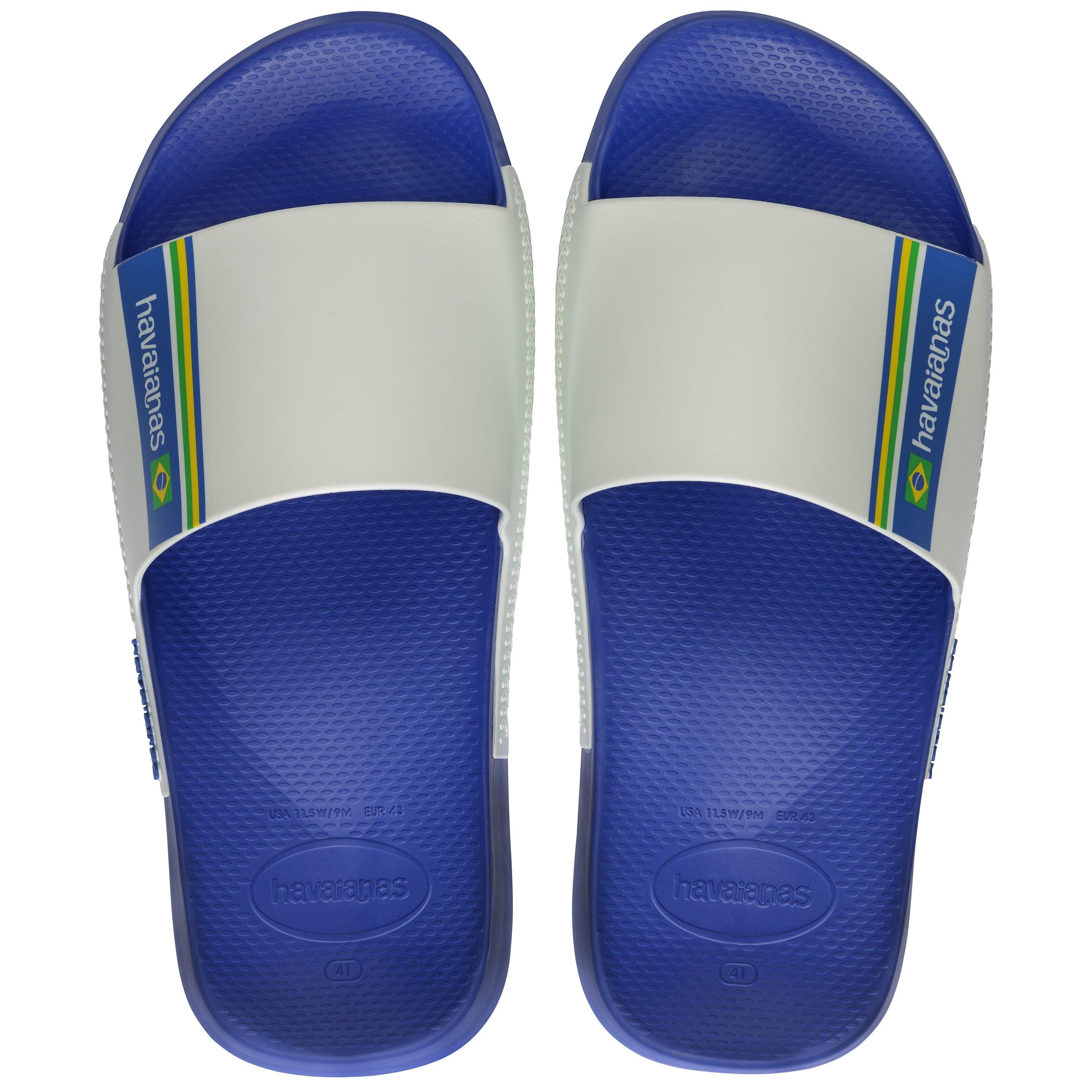 Havaianas | Hav. Slide Brasil Black 35/36 Flip Flops Womens | Flip ...