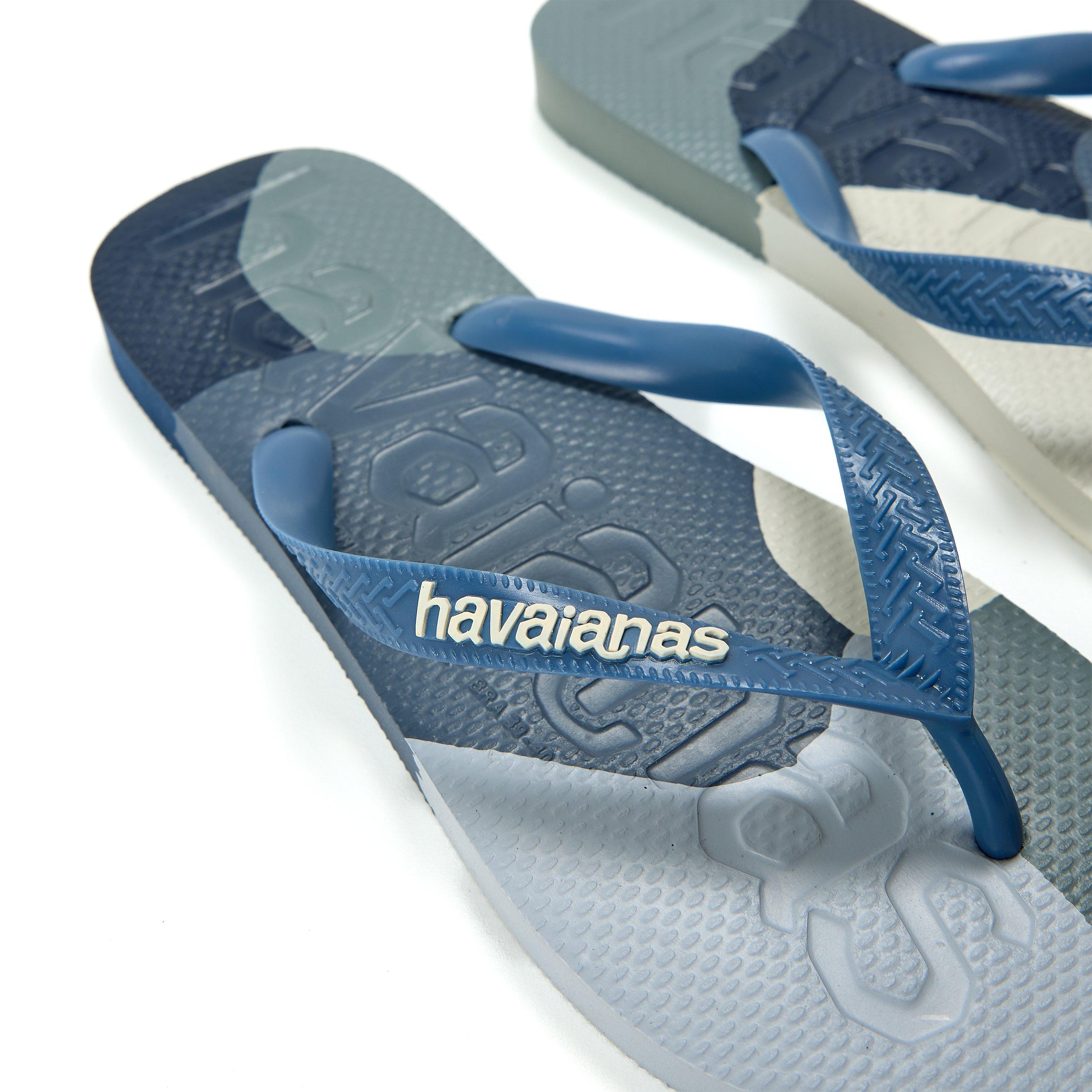 Havaianas | Hav. Top Logomania Colors Ii Black Flip Flops Womens | Flip ...