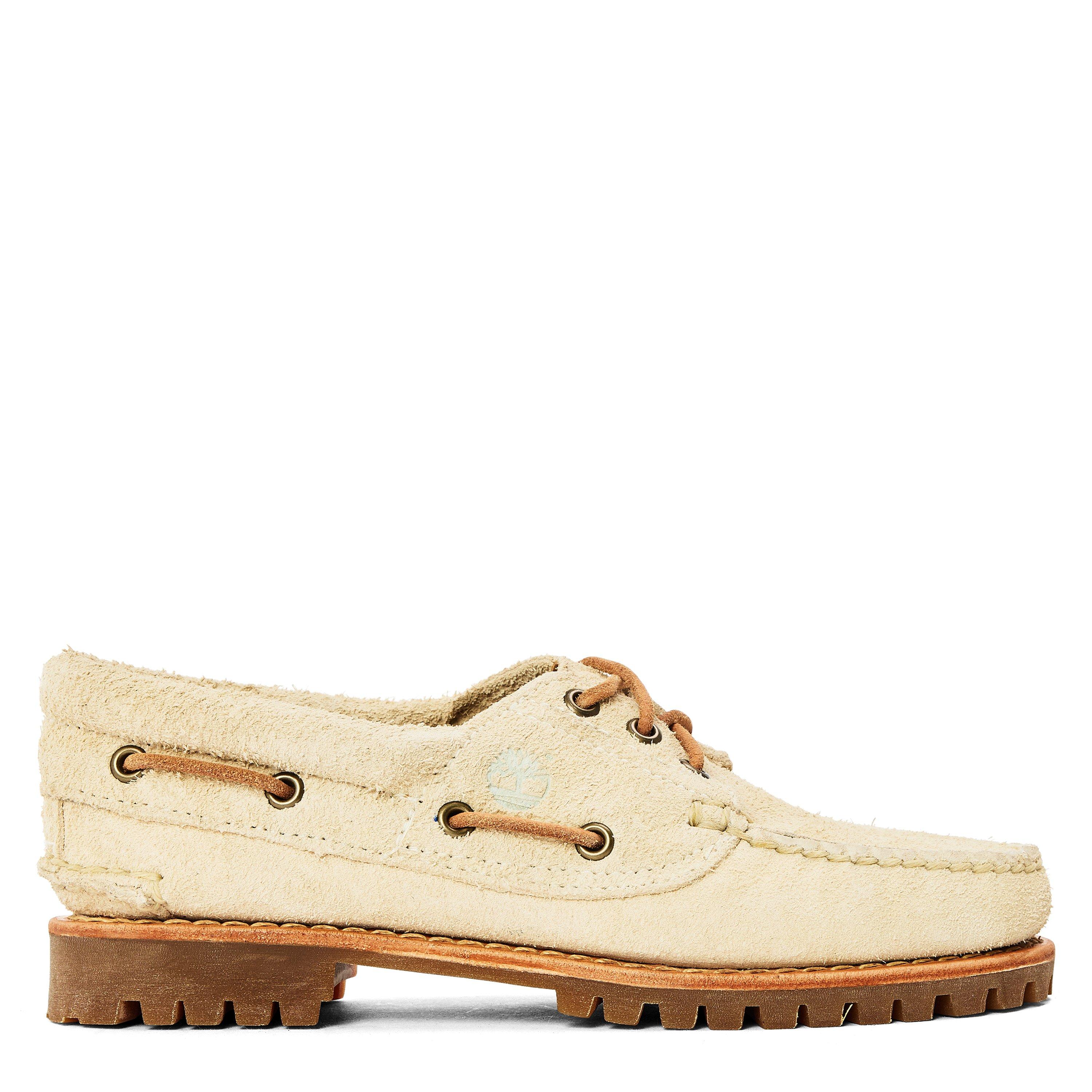 Timberland Women's Noreen Natural Suede Boat Shoes | USC