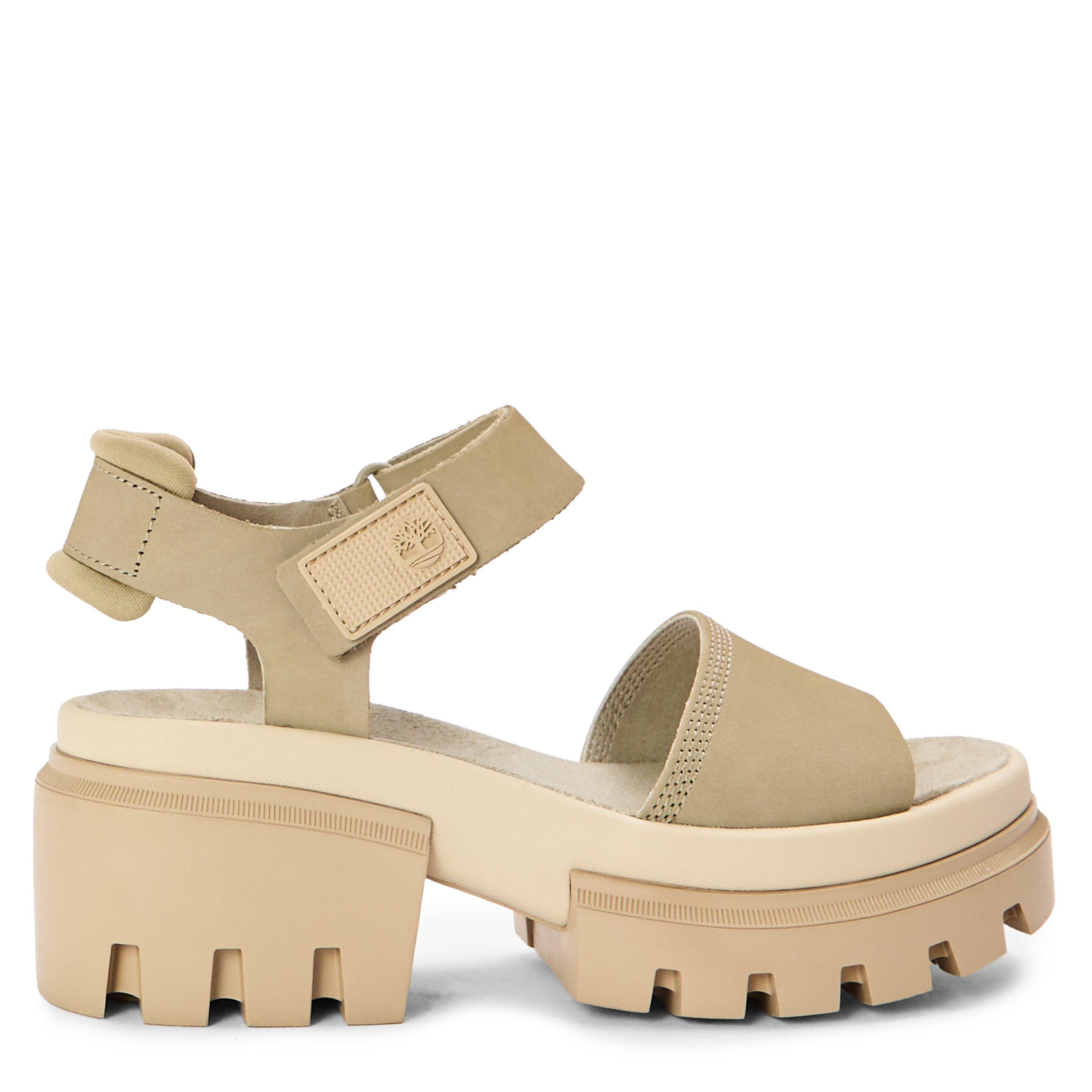 Timberland | Timberland Everleigh Backstrap Sandal Light Ta | Flatform ...