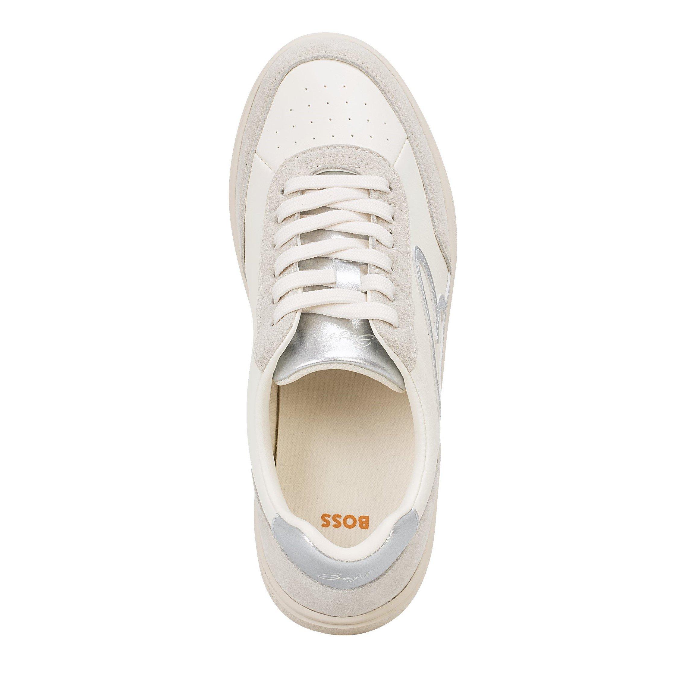 Boss Orange Womens BOSS ORANGE Low-Top Trainers with Logo Detail ...