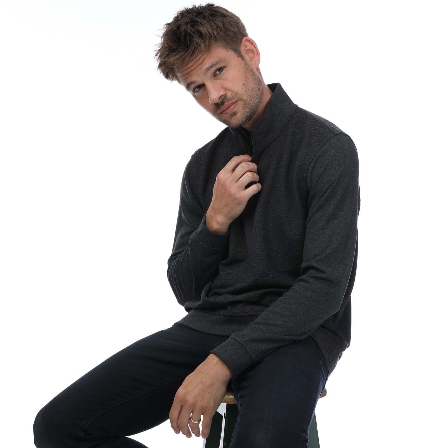 Ted Baker | Bits Textured Funnel Neck Sweater | Lined Knitwear | USC