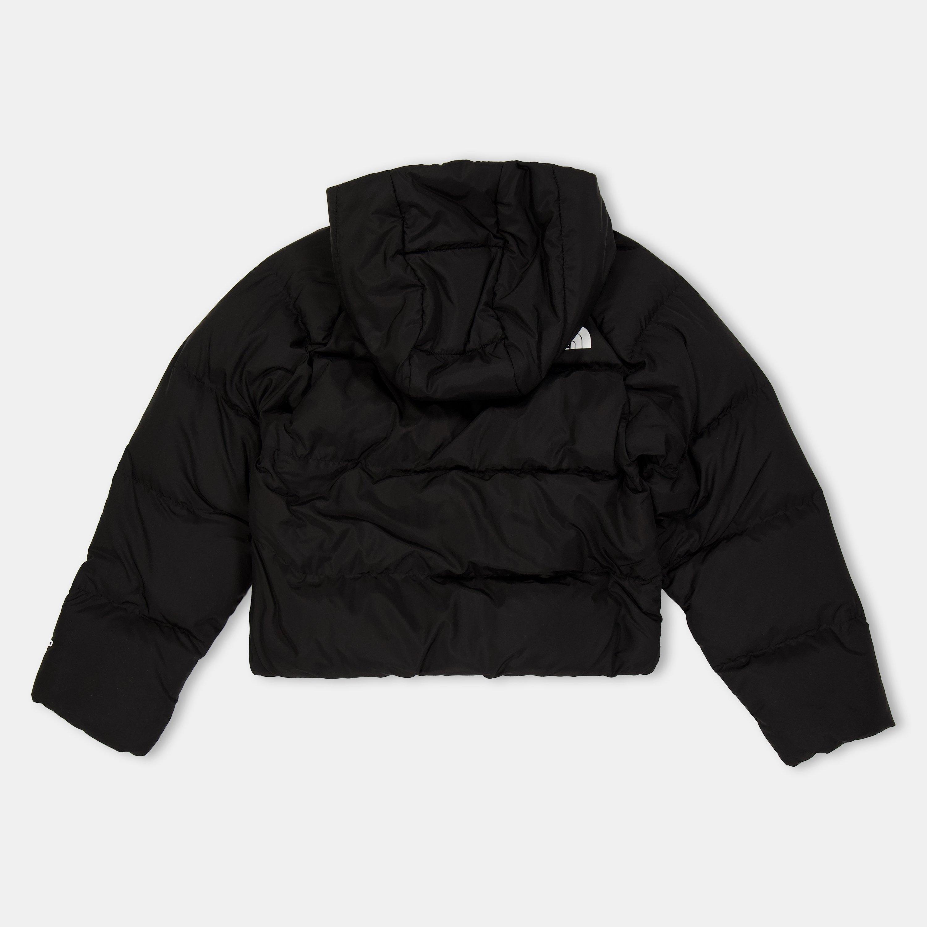 The North Face Lux | Kids' North Face Down Hooded Short Puffer Jacket ...