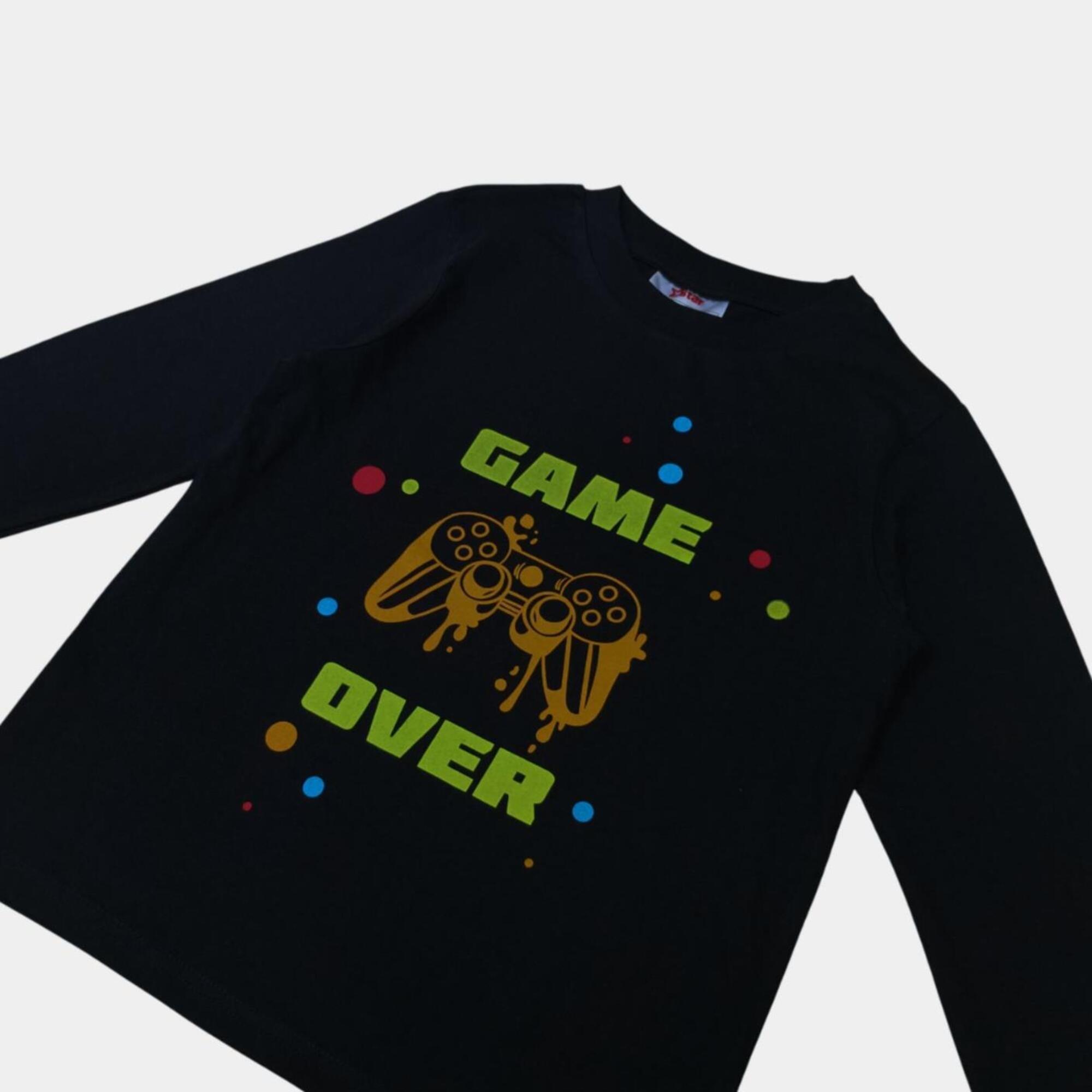 Star Kids' Cotton Gaming Relaxed Fit Long Sleeve Pyjama Sets | FRASERS