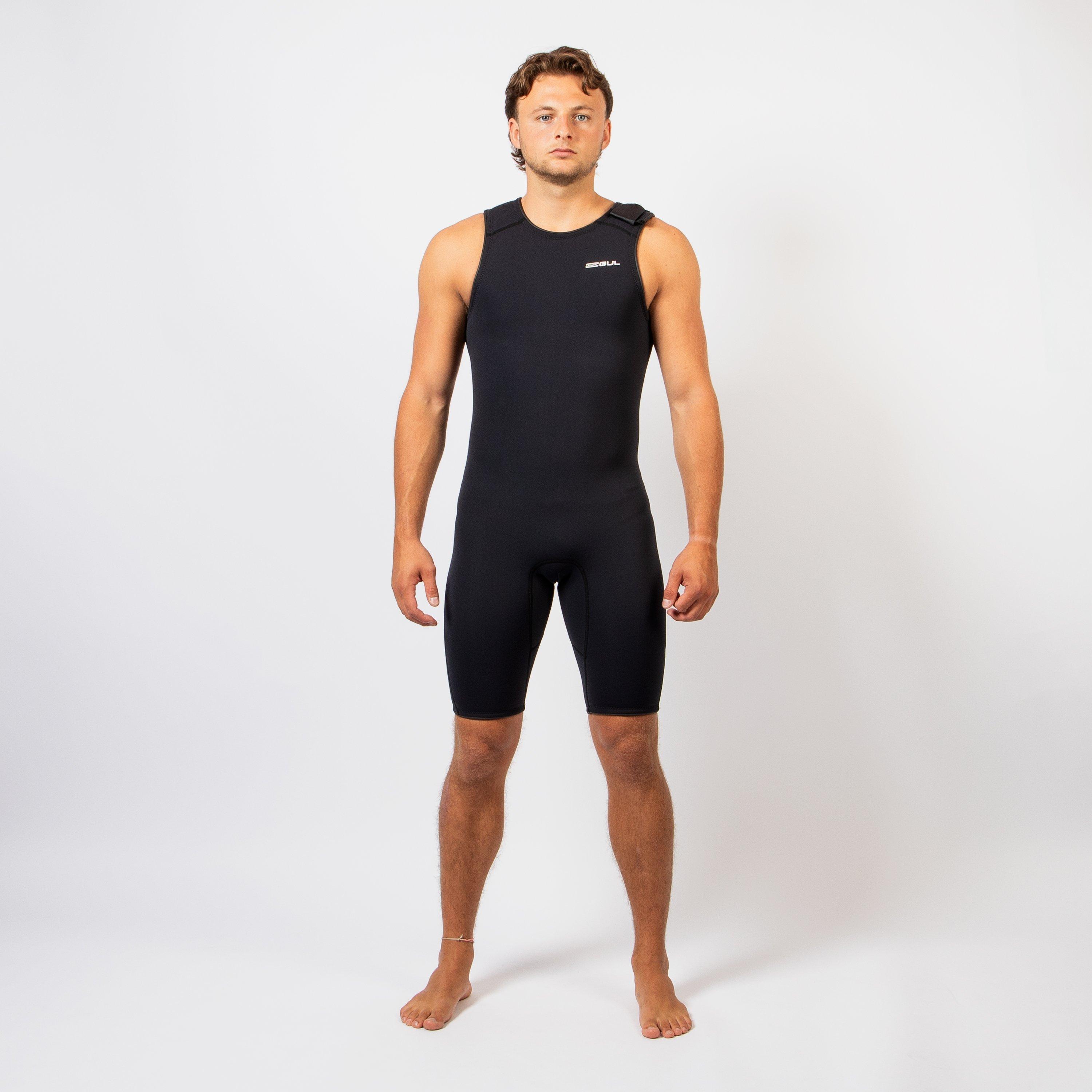 Gul MENS RESPONSE 3MM FLATLOCK NATUR SHORTJOHN WETSUIT | Sports Direct