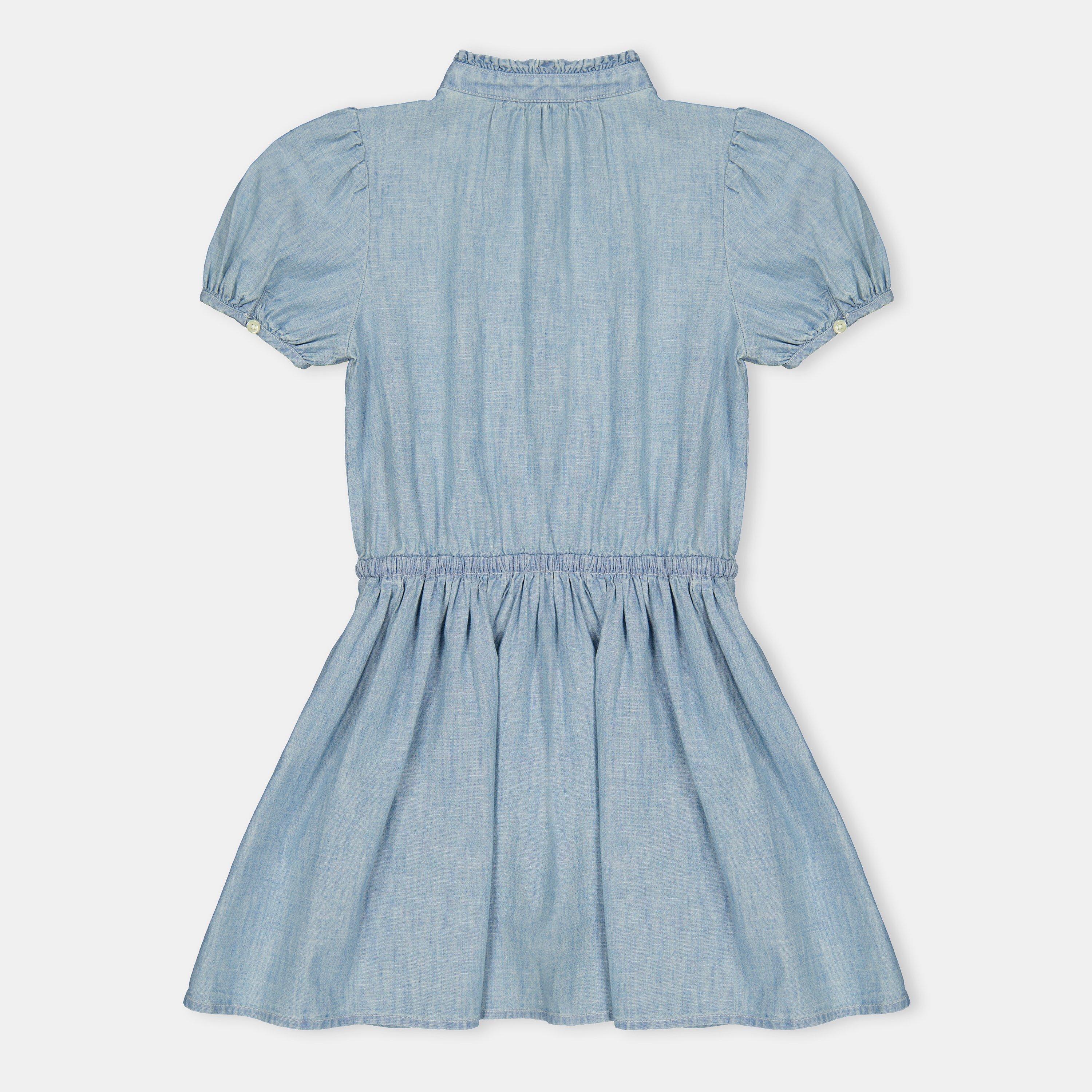 Polo Ralph Lauren | Kids' Chambray Shift Dress | Shift Dresses | Sports ...
