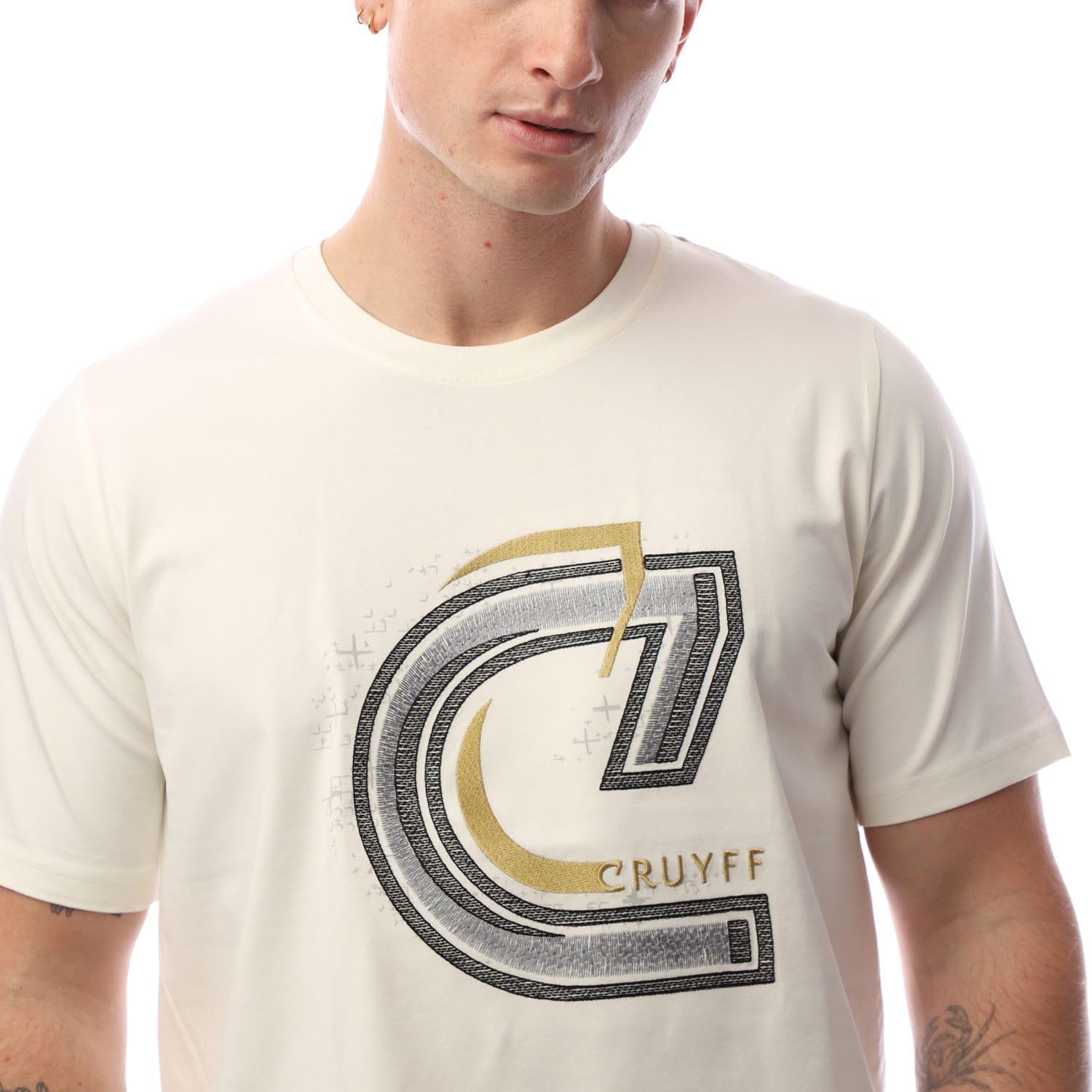 Cruyff | C-Logo Embro T-Shirt | Regular Fit T-Shirts | FRASERS