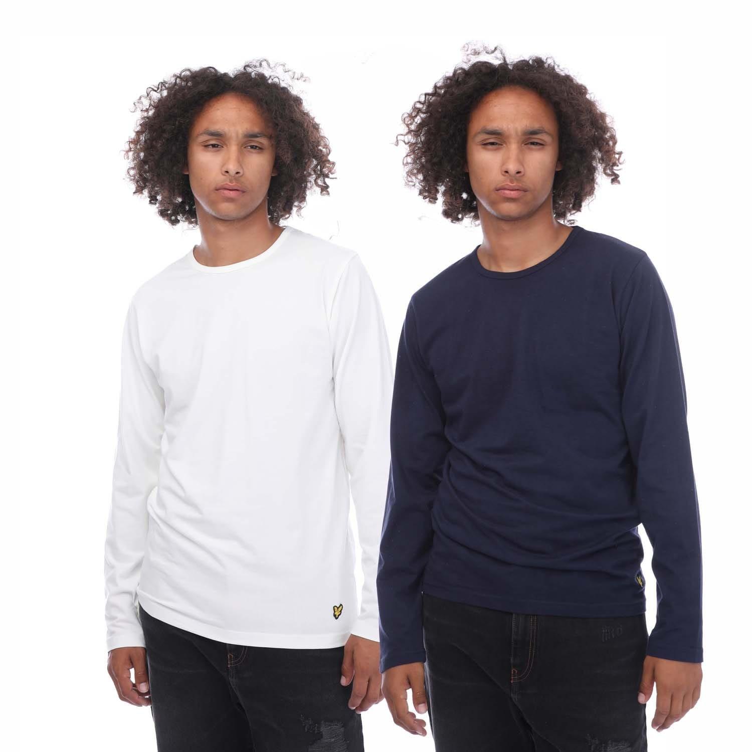 Lyle and Scott Kane LS 2 Pack T-Shirts | Sports Direct