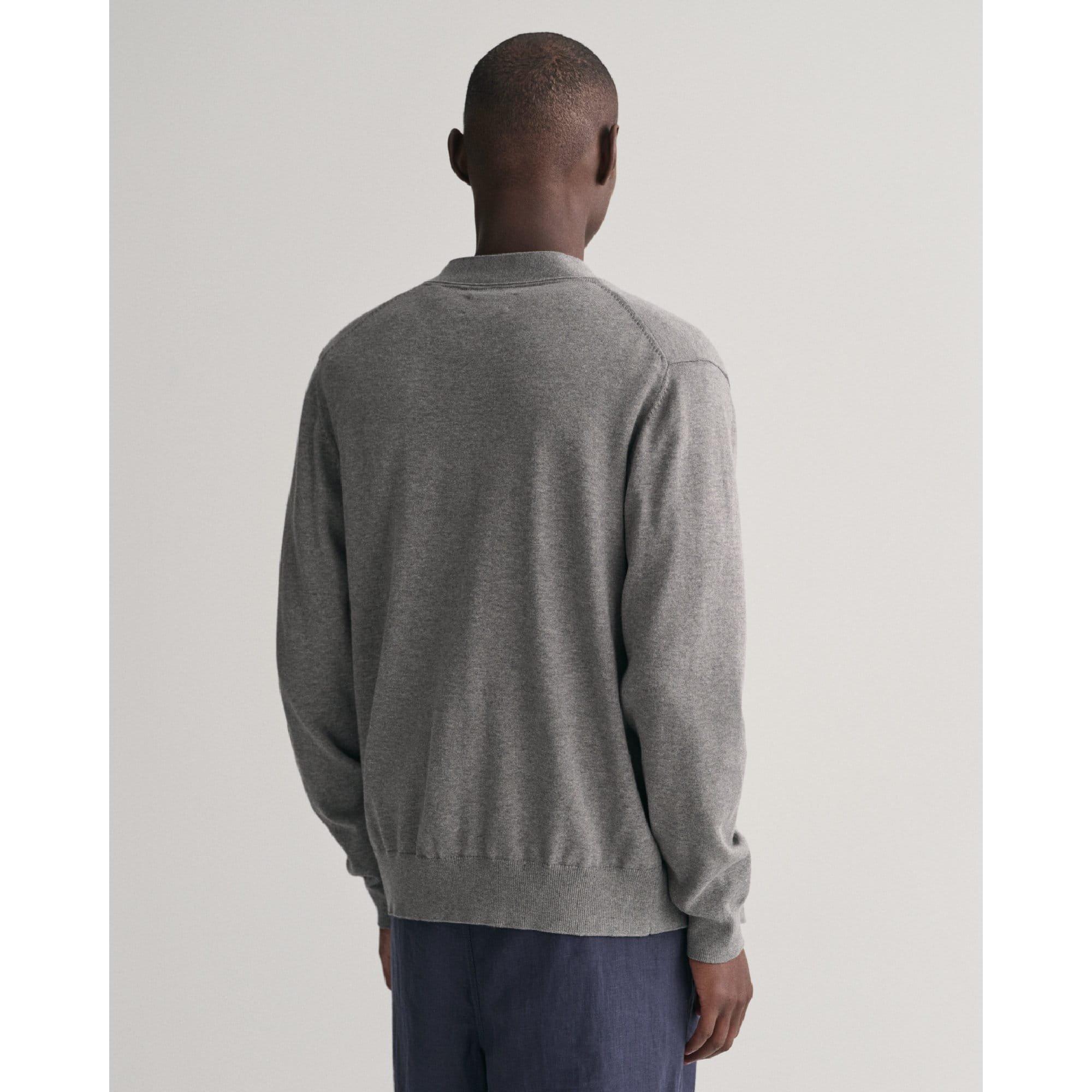 Gant | Classic Cotton V-Neck Cardigan | Cardigans | FRASERS