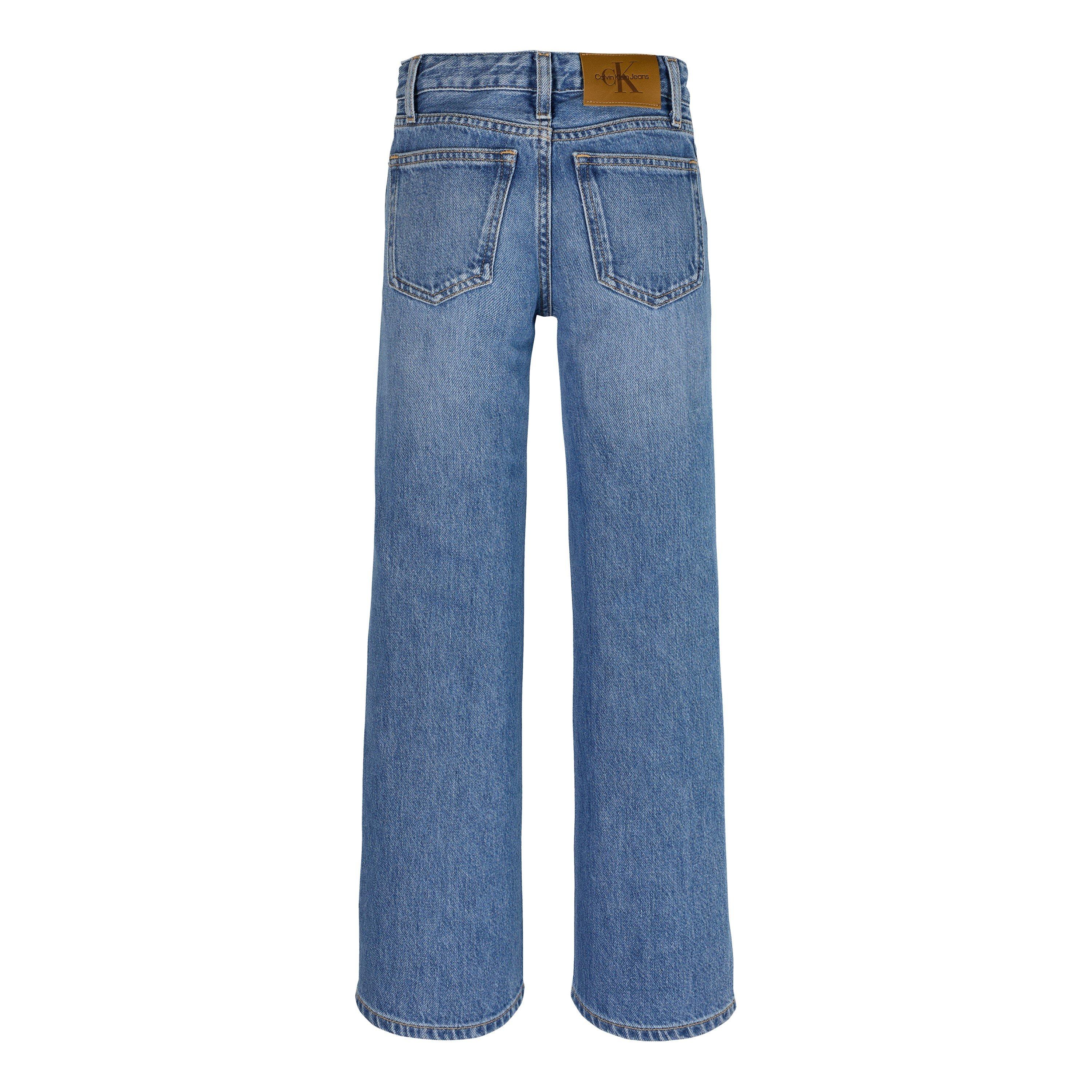 Calvin Klein Jeans | WIDE LEG RELAXED LW SOFT BLUE | Wide Jeans | USC