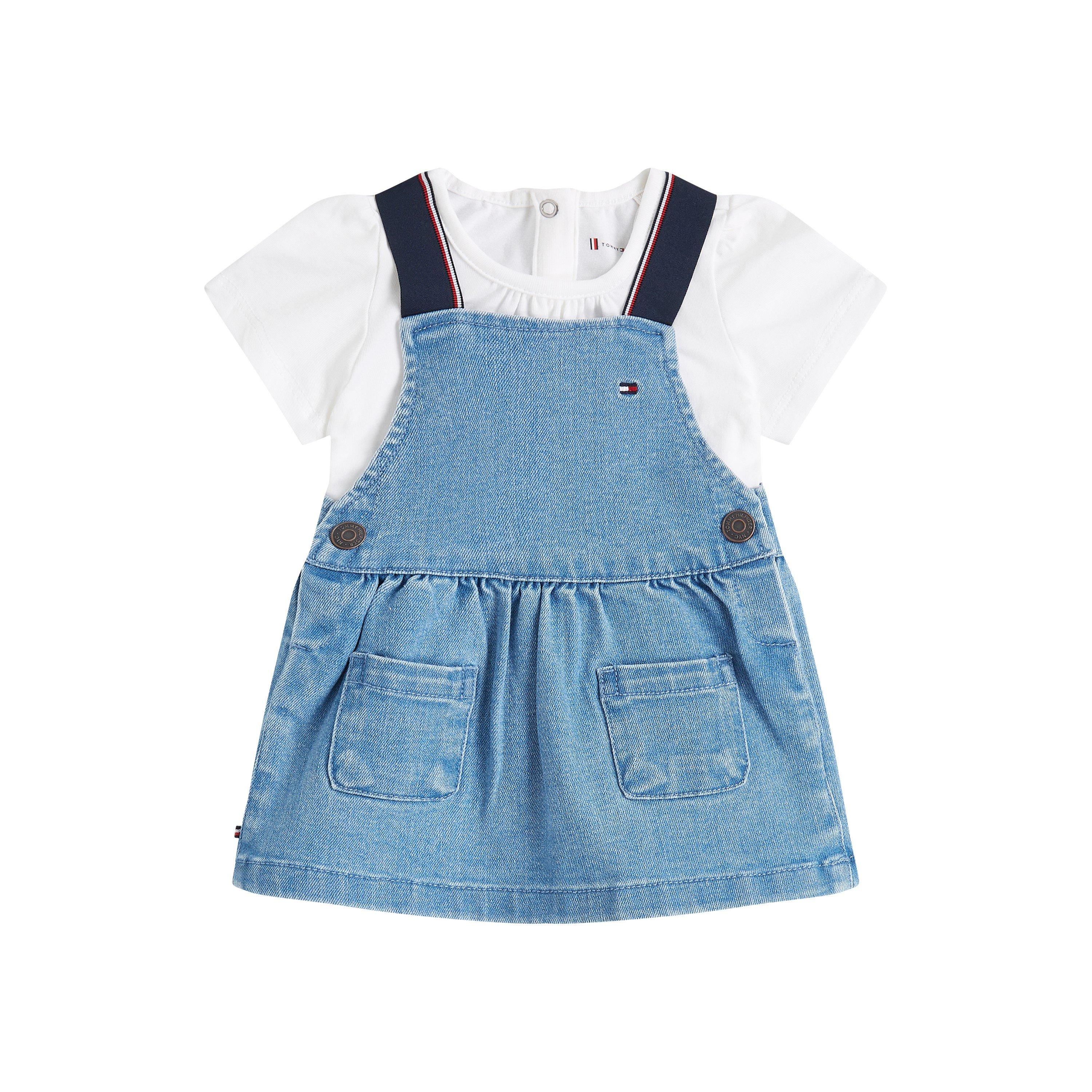 Dungaree dress tommy hilfiger store