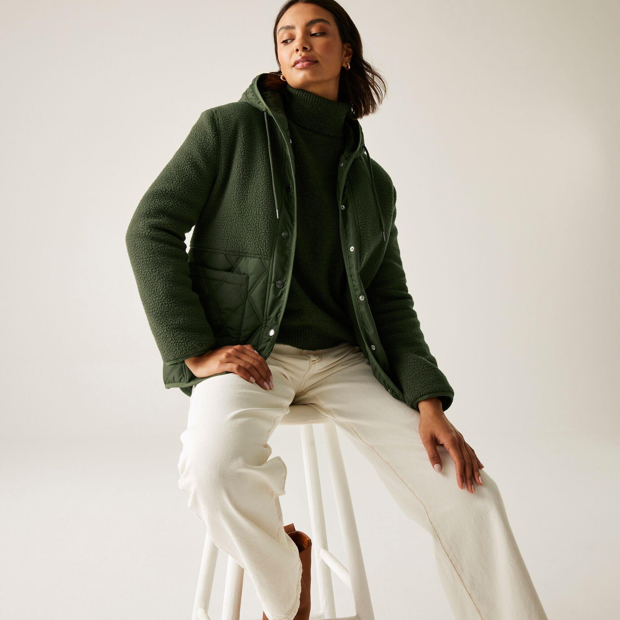 Regatta | Women's Mikayla Water-Resistant Hooded Quilted Jacket ...