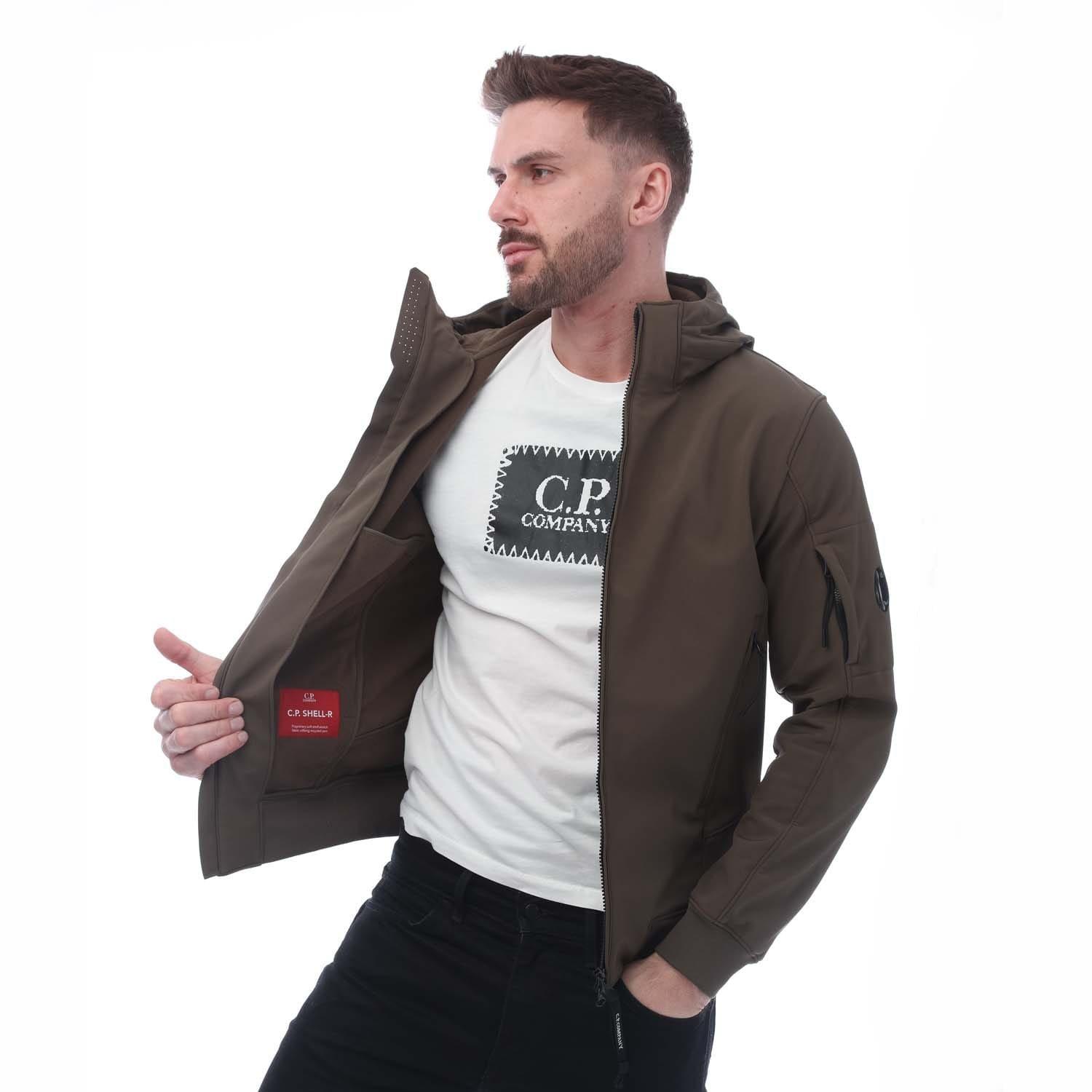 CP Company | Shell-R Hooded Jacket | Softshell Jackets | USC
