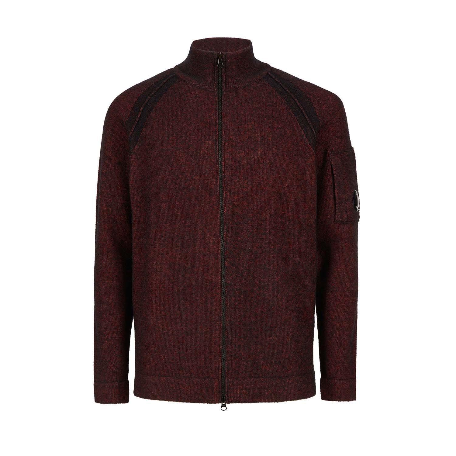 CP Company | Lens Full Zip Cardigan | Cardigans | USC