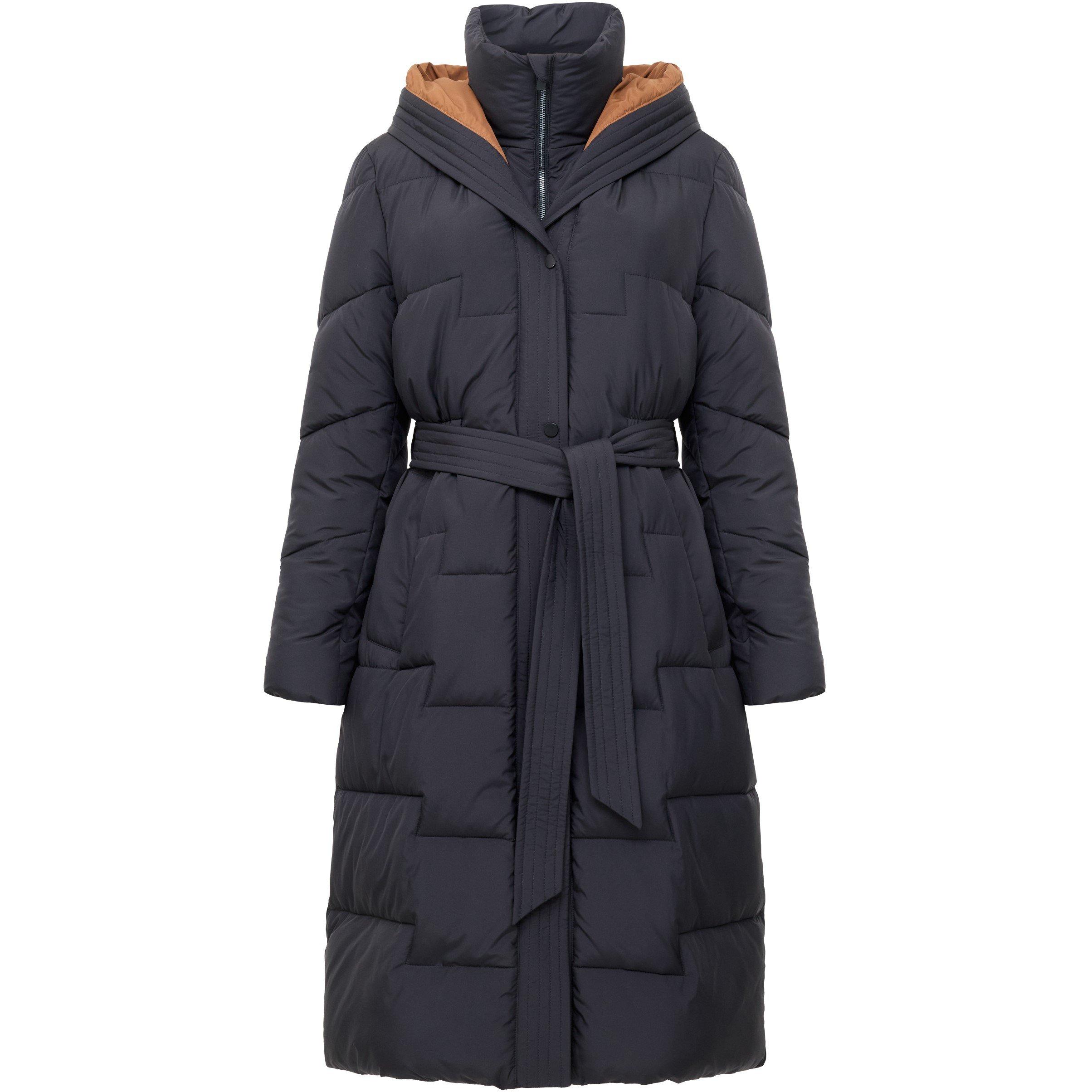 French Connection | Women's FC Minnie Belt Long Puffer Jacket | Long ...
