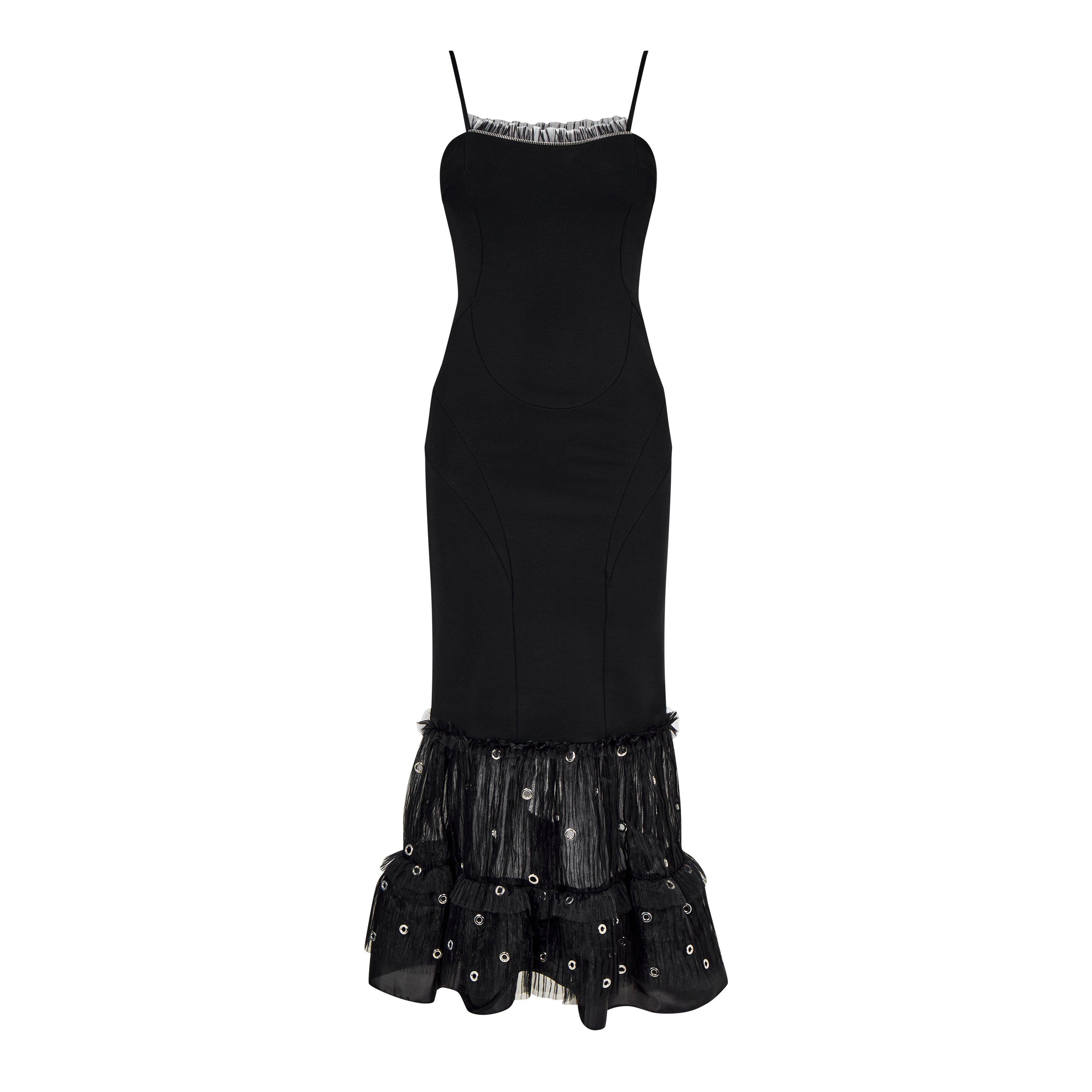 Off White | Women's Slinky Slip Dress | Slinky Dresses | USC