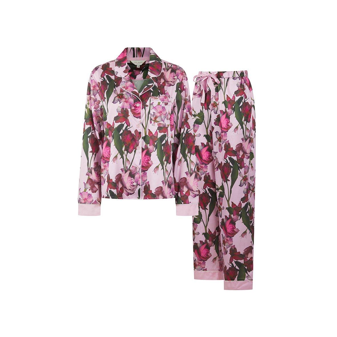 Ted Baker | Women's Bak Isla Long Sleeve Pyjama Set | Long Sleeve ...