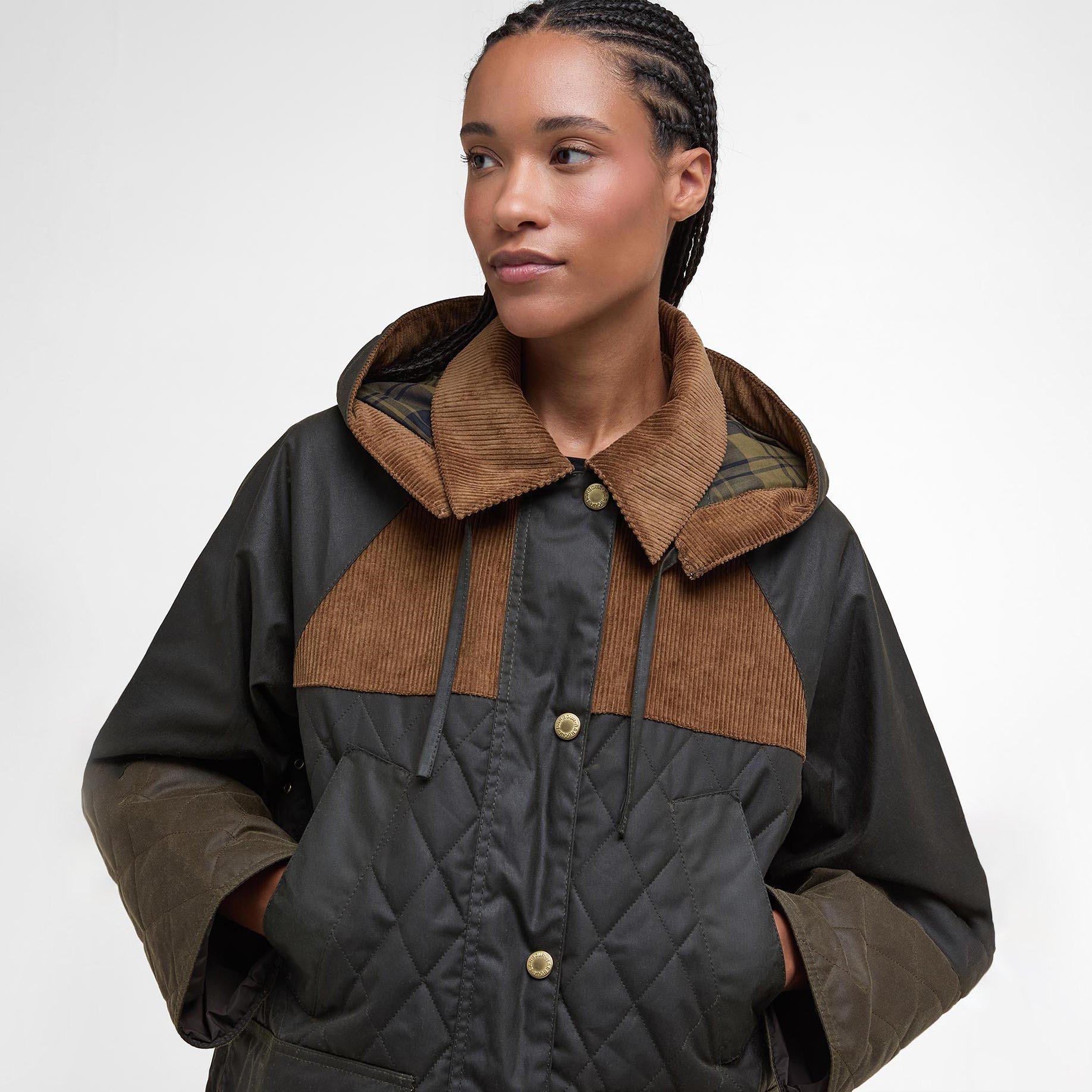 Barbour Women's Imelda Waxed Cotton Long Sleeve Wax Jacket | FRASERS