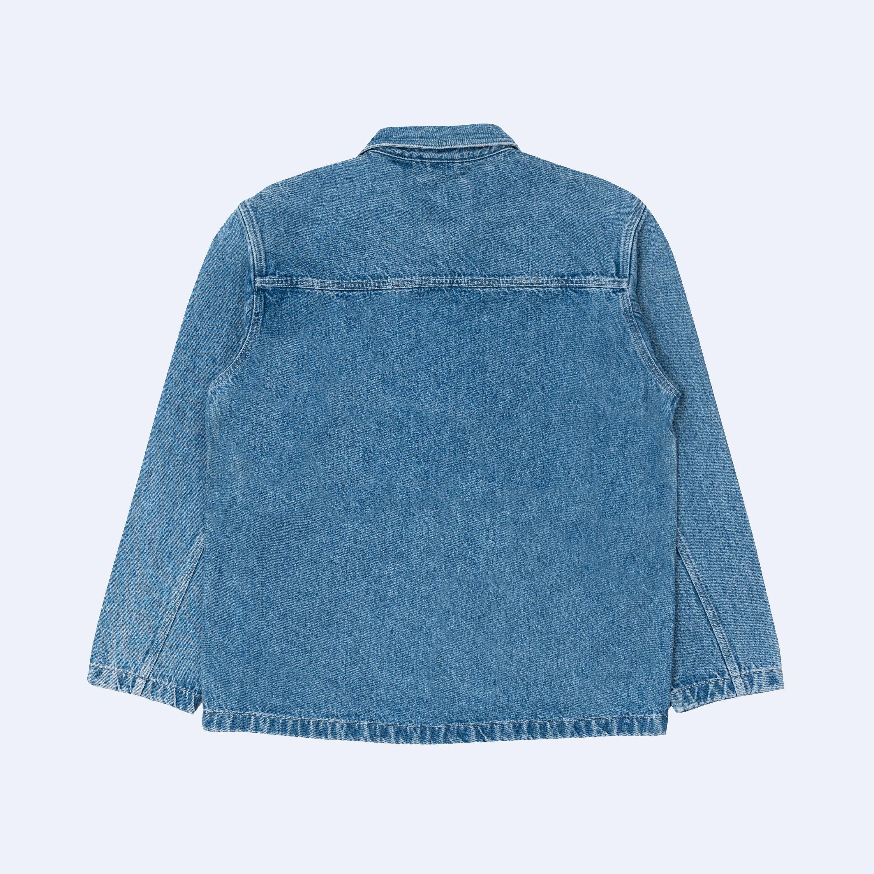 Dr Denim Unisex Adults Devon Worker Denim Long Sleeve Jacket | USC