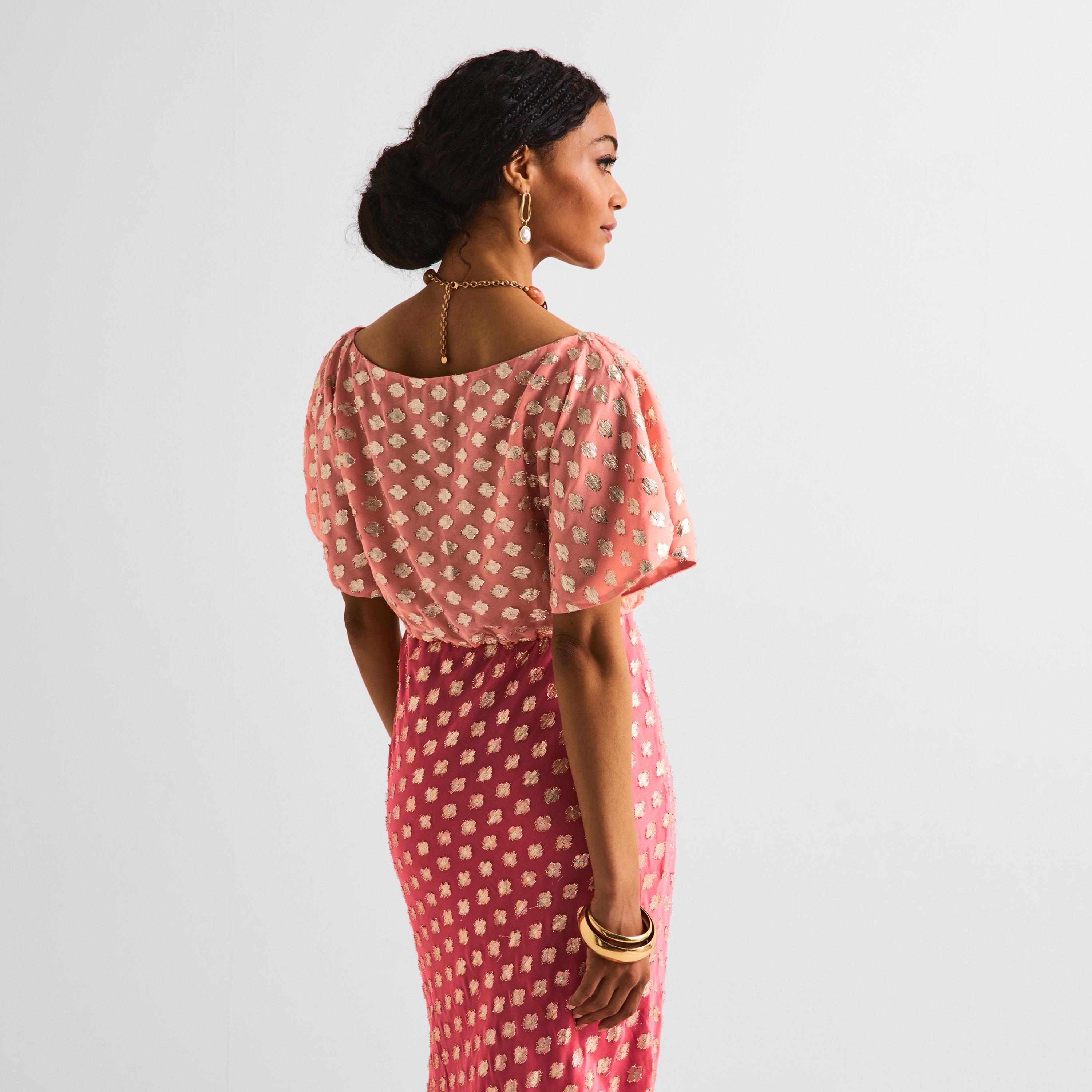 Never Fully Dressed Women's Tilly Jacquard Maxi Dress | FRASERS