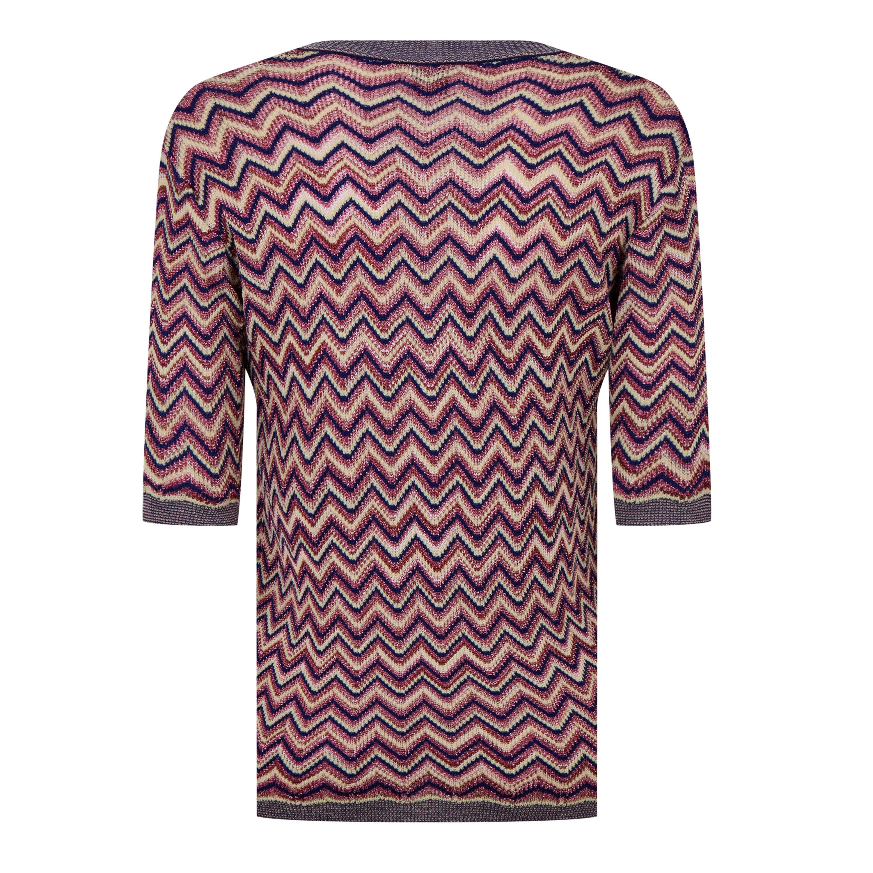 Missoni | V-Neck Mohair-Wool Blend Top | Crew Neck Jumpers | FRASERS