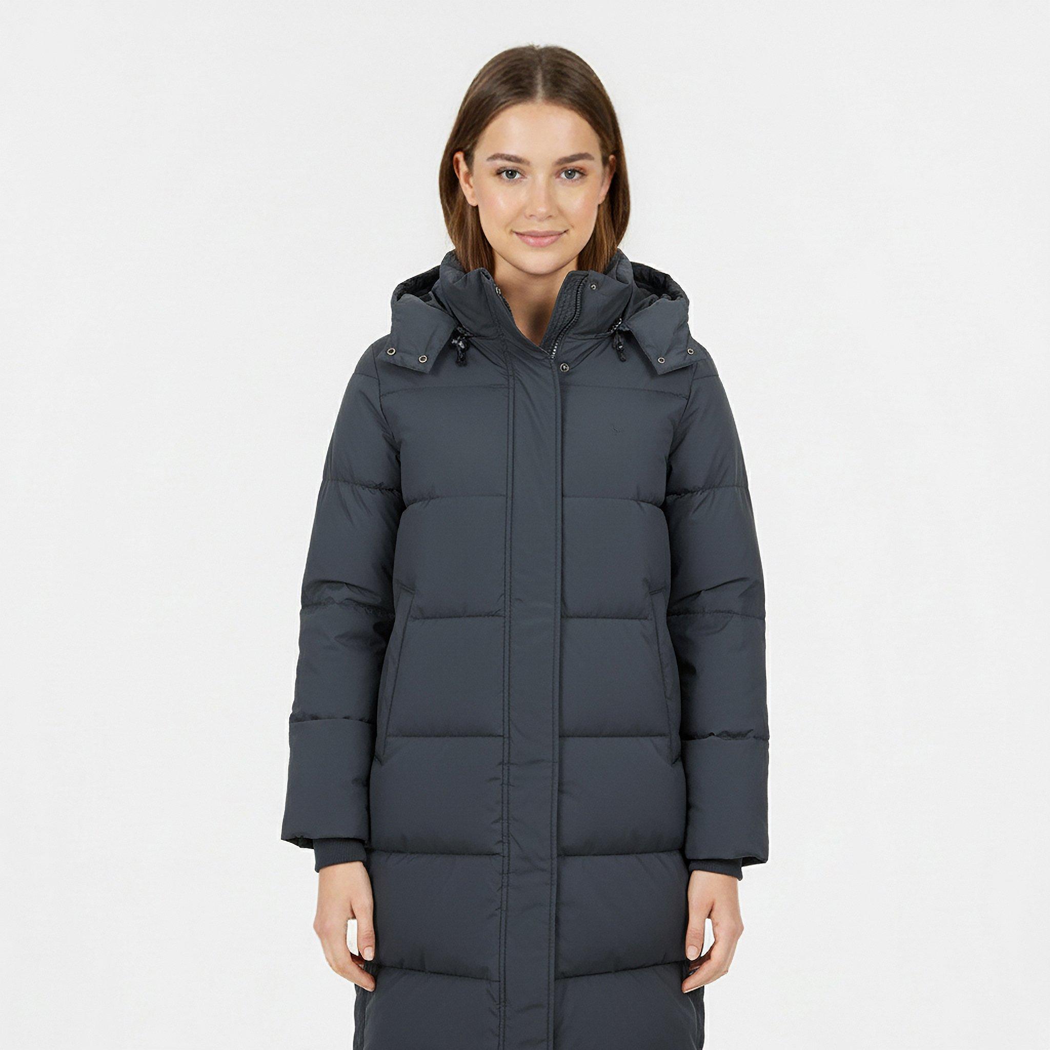 Jack Wills Women's Water Resistant Wind Resistant Detachable Hood Short ...