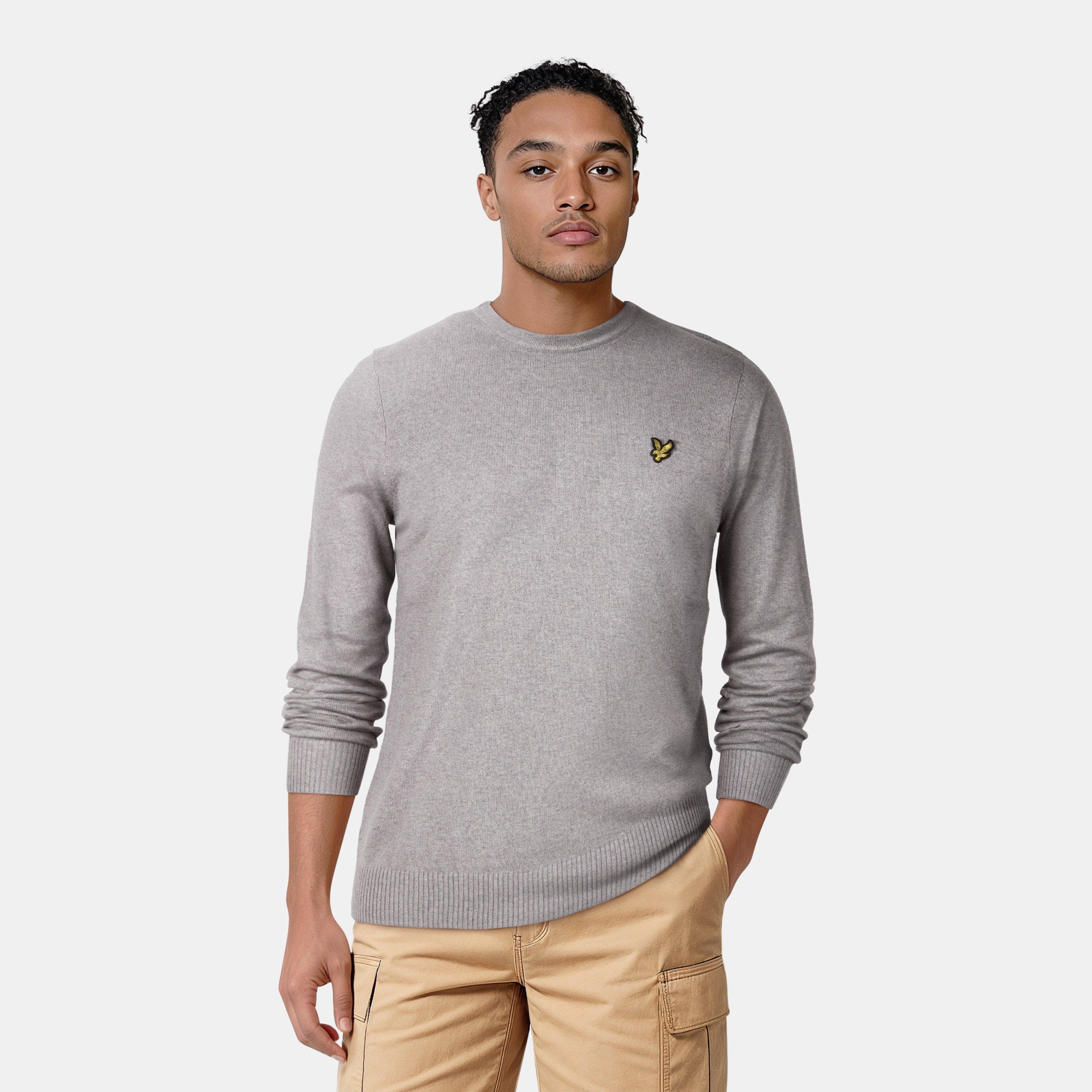 Lyle and Scott | Men's Merino Wool Long Sleeve Crew Neck Jumper | Crew ...