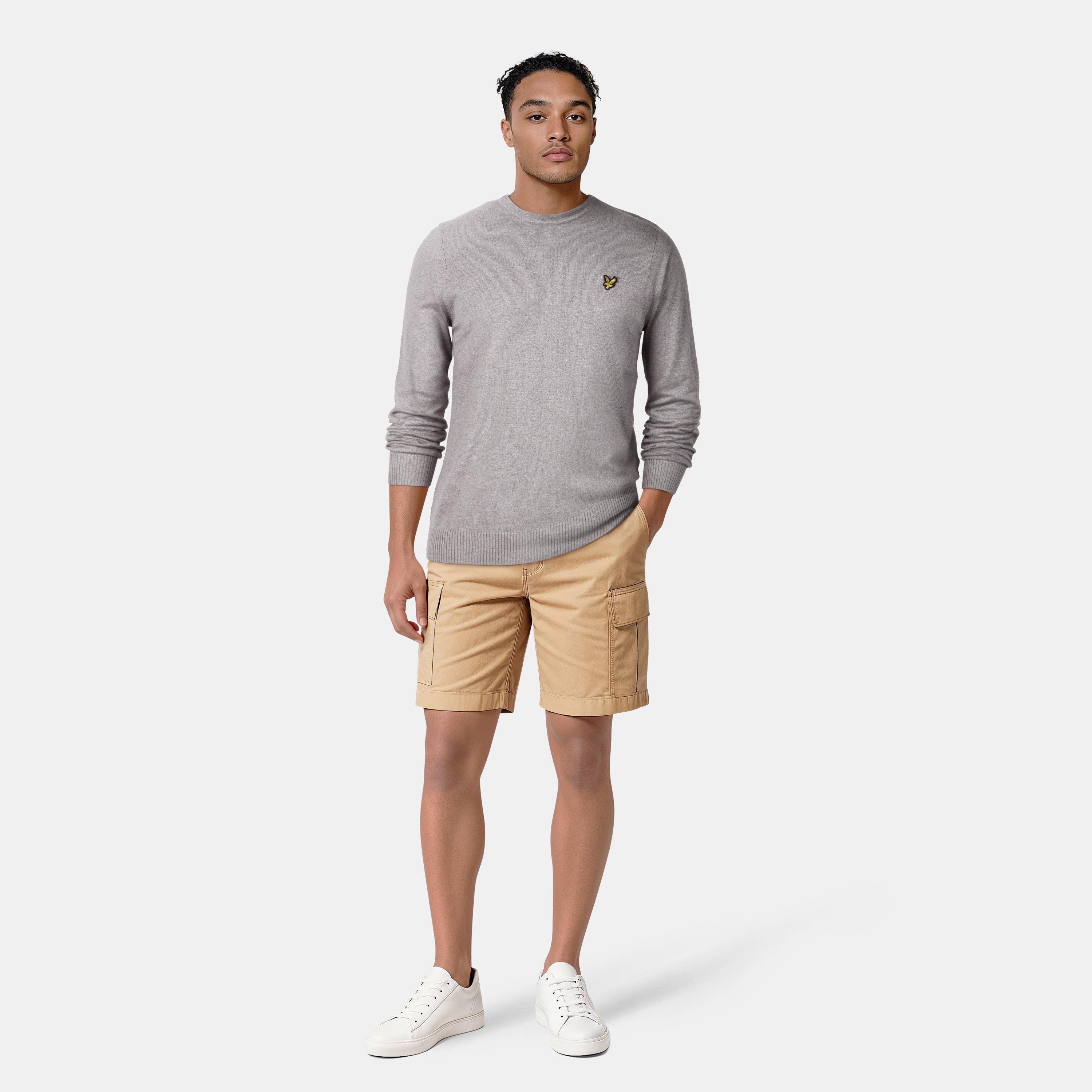 Lyle and Scott | Men's Merino Wool Long Sleeve Crew Neck Jumper | Crew ...